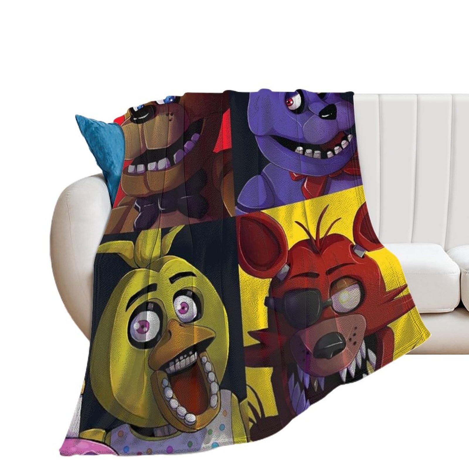 Cartoon Five Nights at Freddy's Blanket Air Conditioning Blanket Light ...