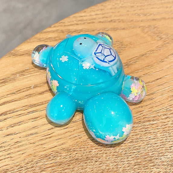 Cartoon Flowing Sand Turtle Pair-Up Giant Cute Turtle Macaron Ornament ...
