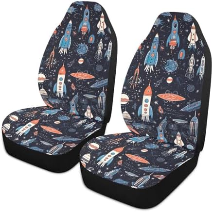 Cartoon Flying Machine Car Seat Covers Universal Waterproof Car Seat ...