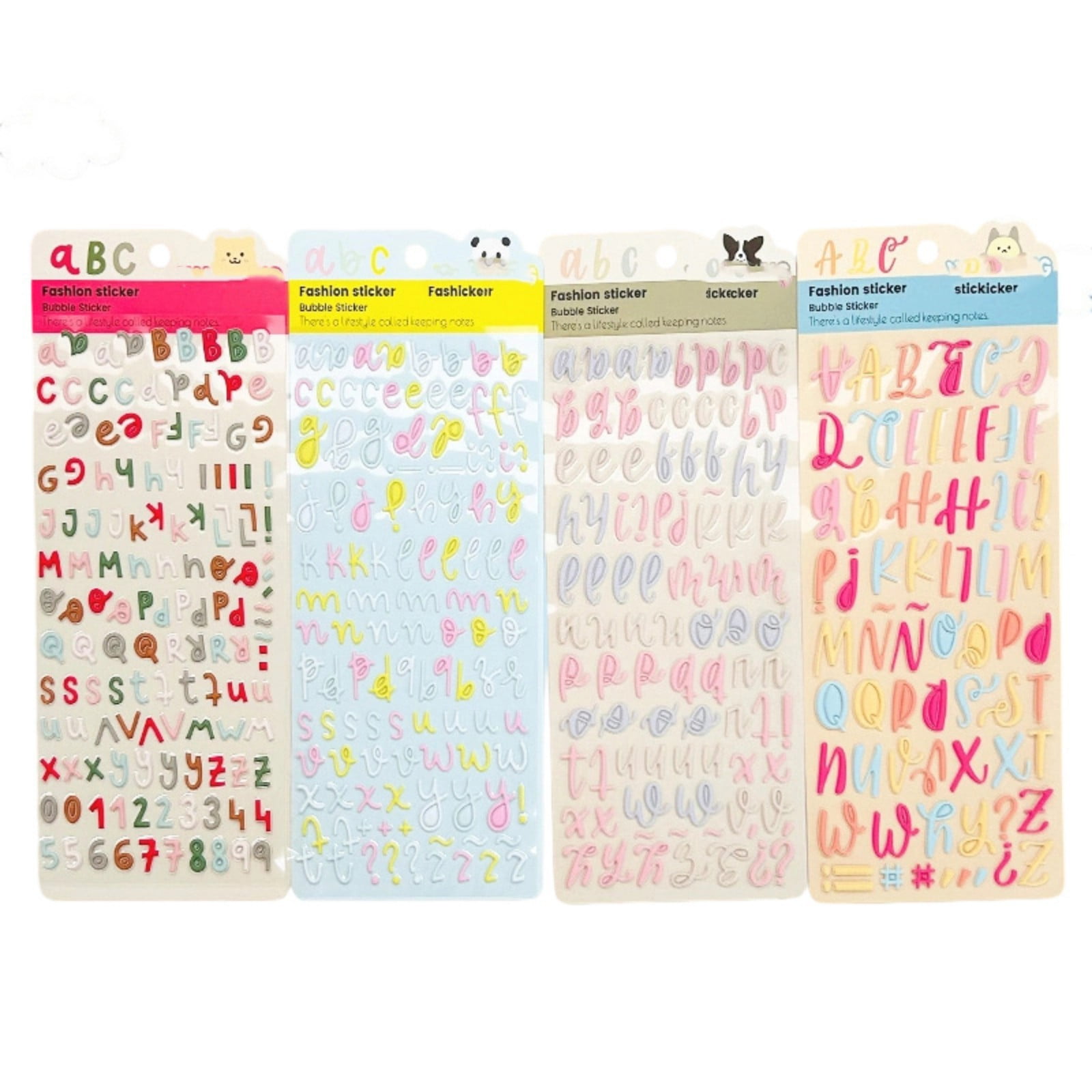Cartoon Foam Stickers for Kids Water Bottle & Notebook Decoration ...
