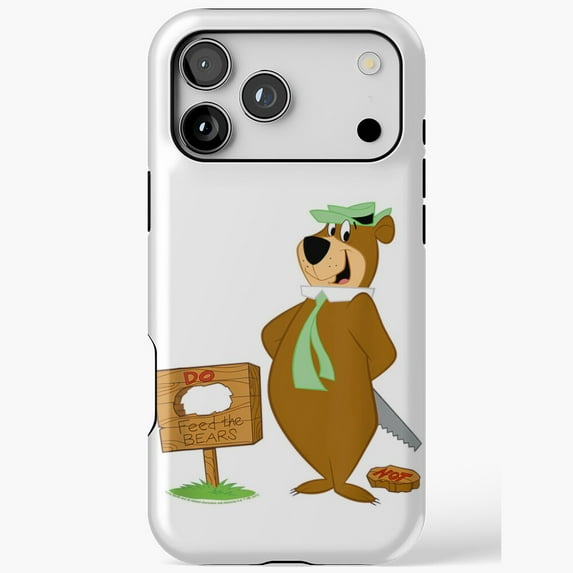 Cartoon Food Picnic Vintage Bear Art Protective and Compatible iPhone ...