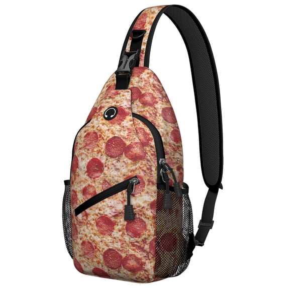 Cartoon Foodie Pizza Pattern Pizza Lover Lightweight Multipurpose ...