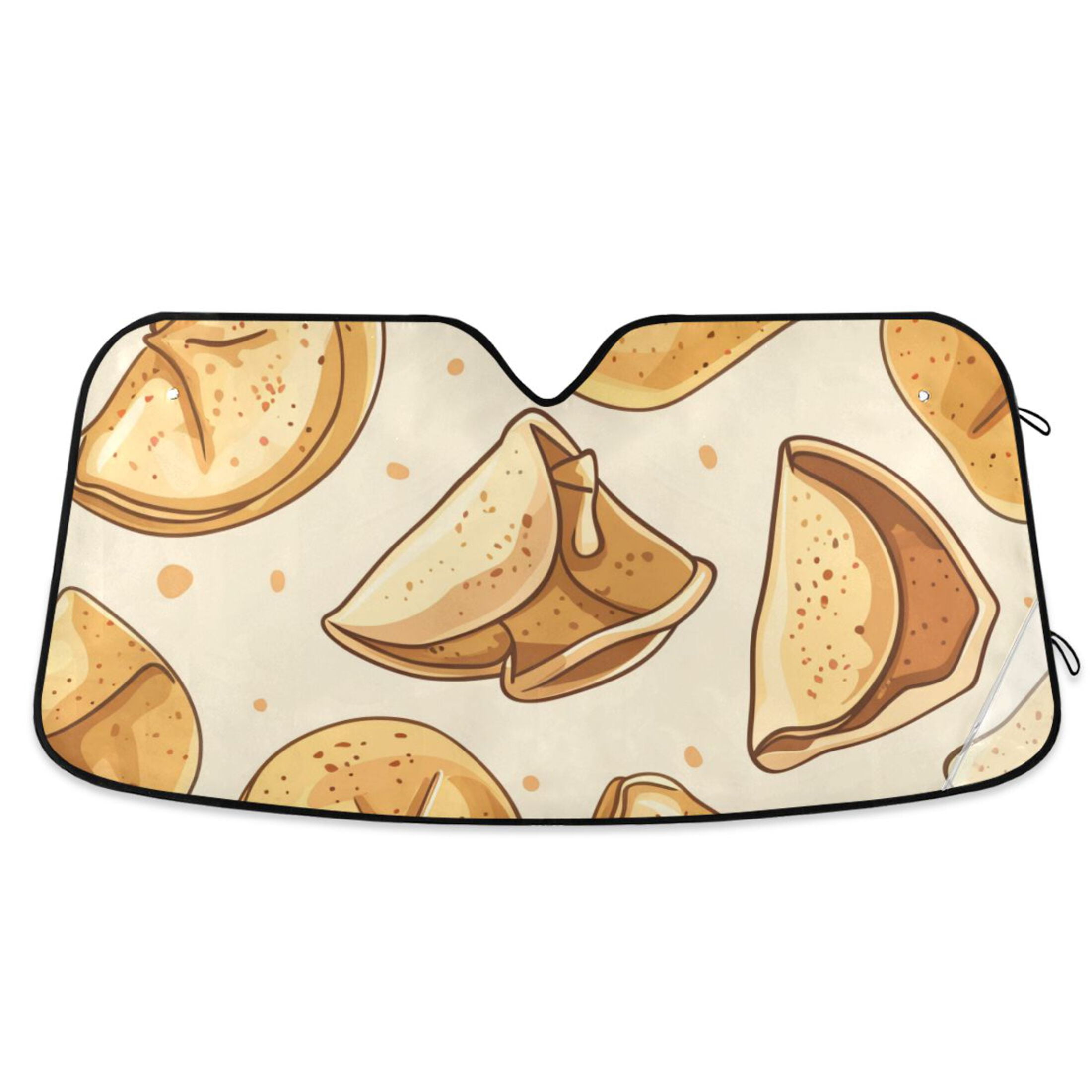 Cartoon Fortune Cookies Car Windshield Sun Shade Reflector Sunshade ...