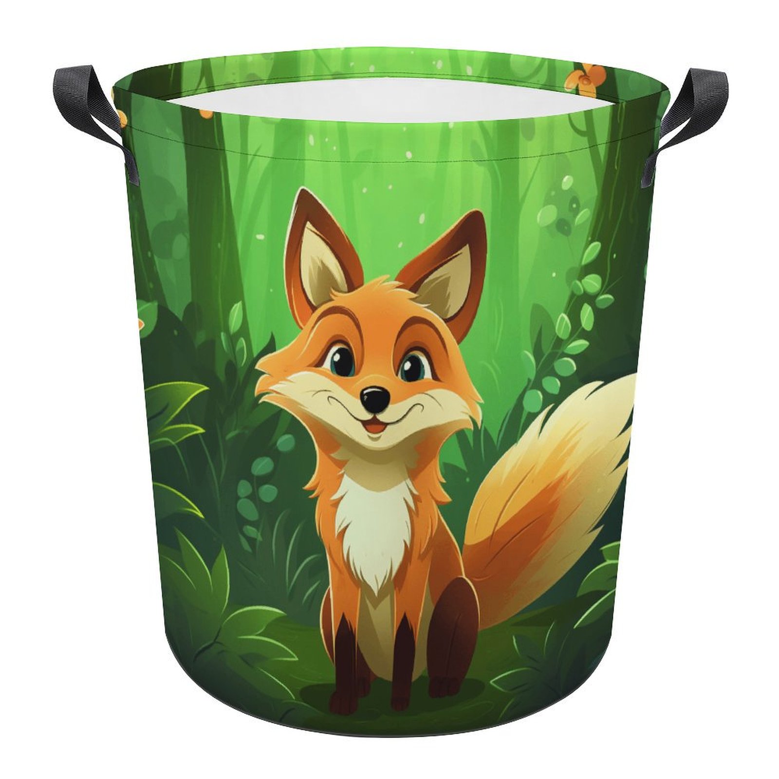 Cartoon Fox Dreamy Laundry Basket Storage Basket Controller Clothes ...