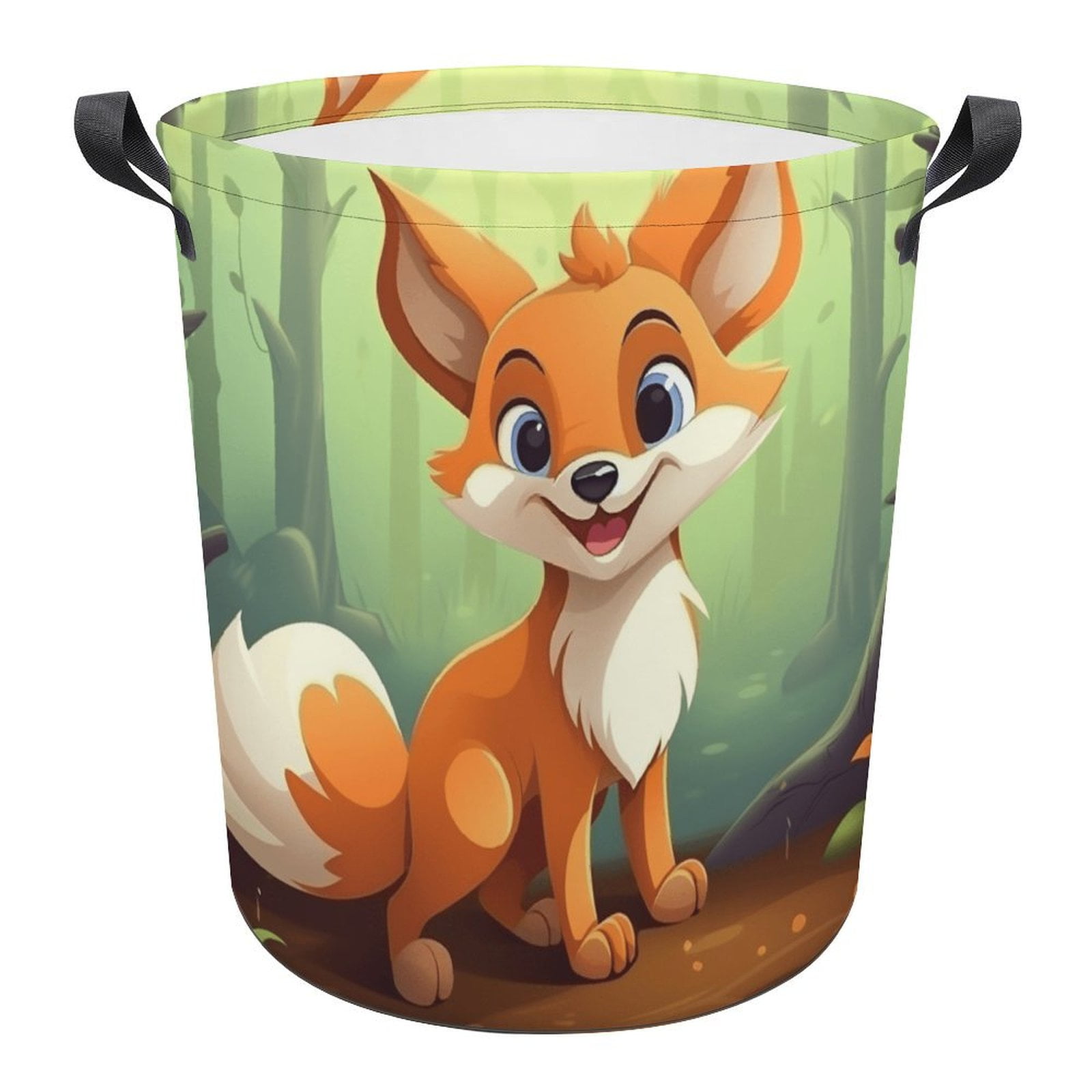 Cartoon Fox Dreamy Laundry Basket Storage Basket Controller Clothes ...