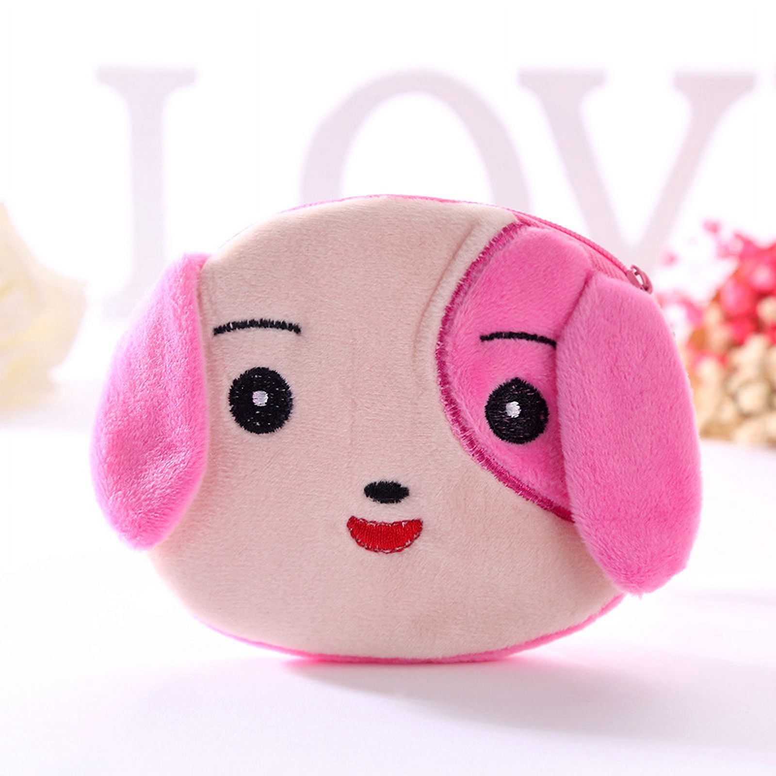 Cartoon Frog Animals Coin Purse Animals Girls Plush Mini Wallet Change ...