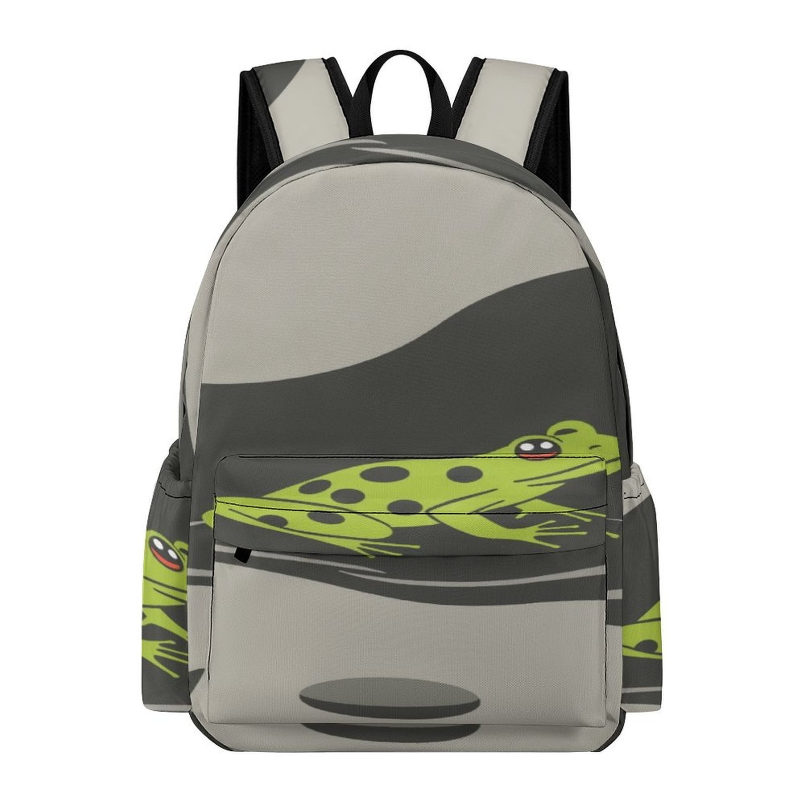 Cartoon Frog Backpack for Men Women Fashion Student Business Daypack ...