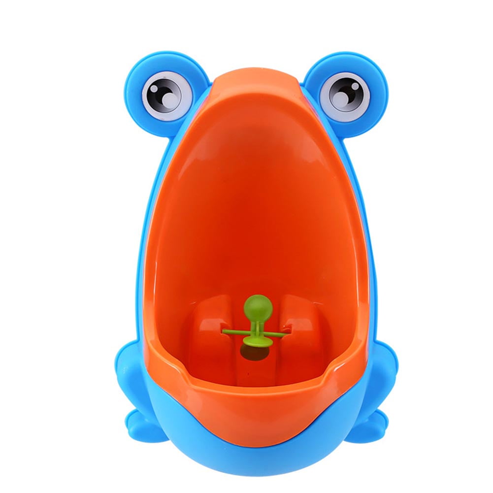 Cartoon Frog Bathroom Kids Toddler Potty Toilet Training Pee Trainer ...