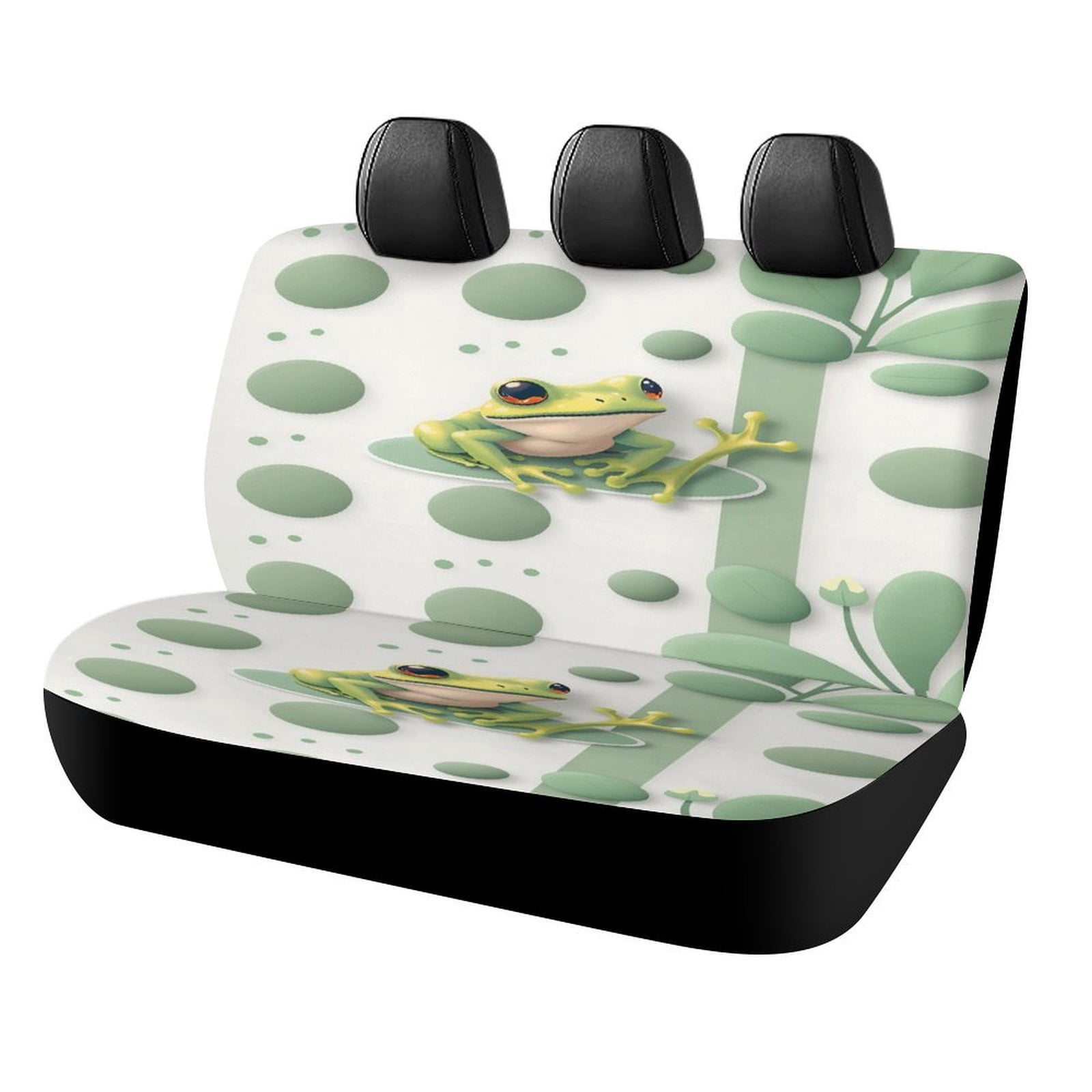 Cartoon Frog Car Back Seat Pad Useful Stain Resistant Covers Universal ...