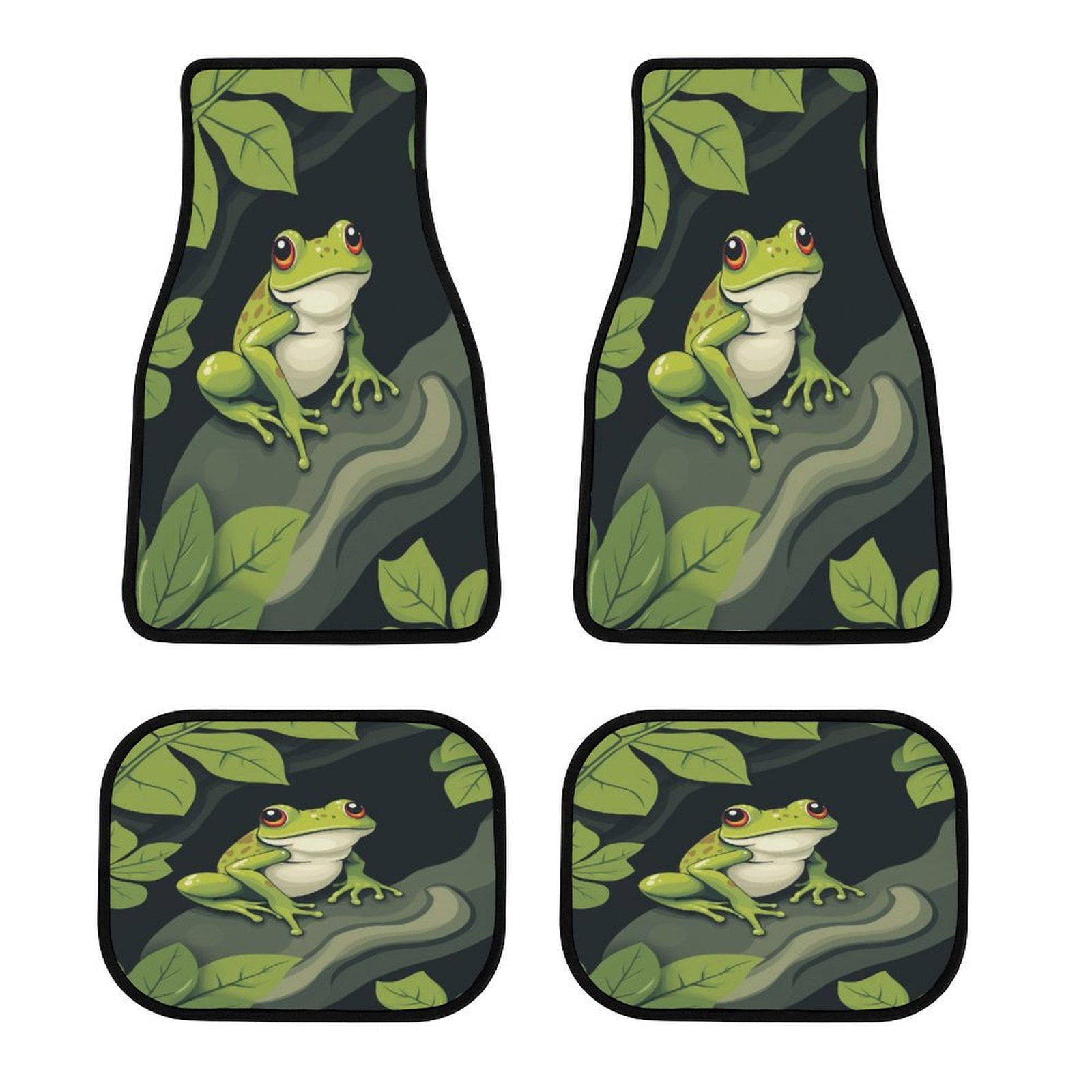 Cartoon Frog Car Floormat Heavy Duty Front Rear Floor Mats Carpet Floor ...