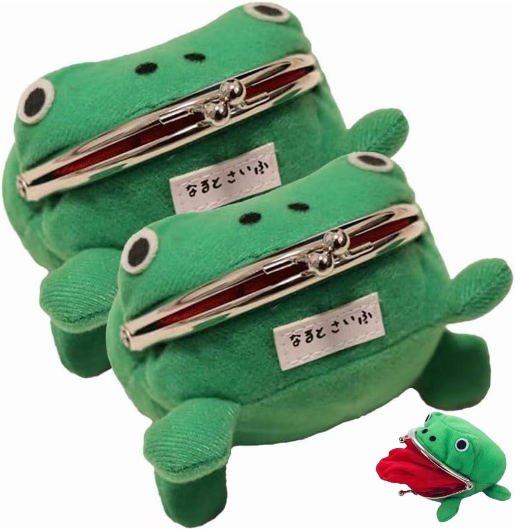 Cartoon Frog Design Cute Wallet, Frog Coin Purse, Anime Exquisite ...