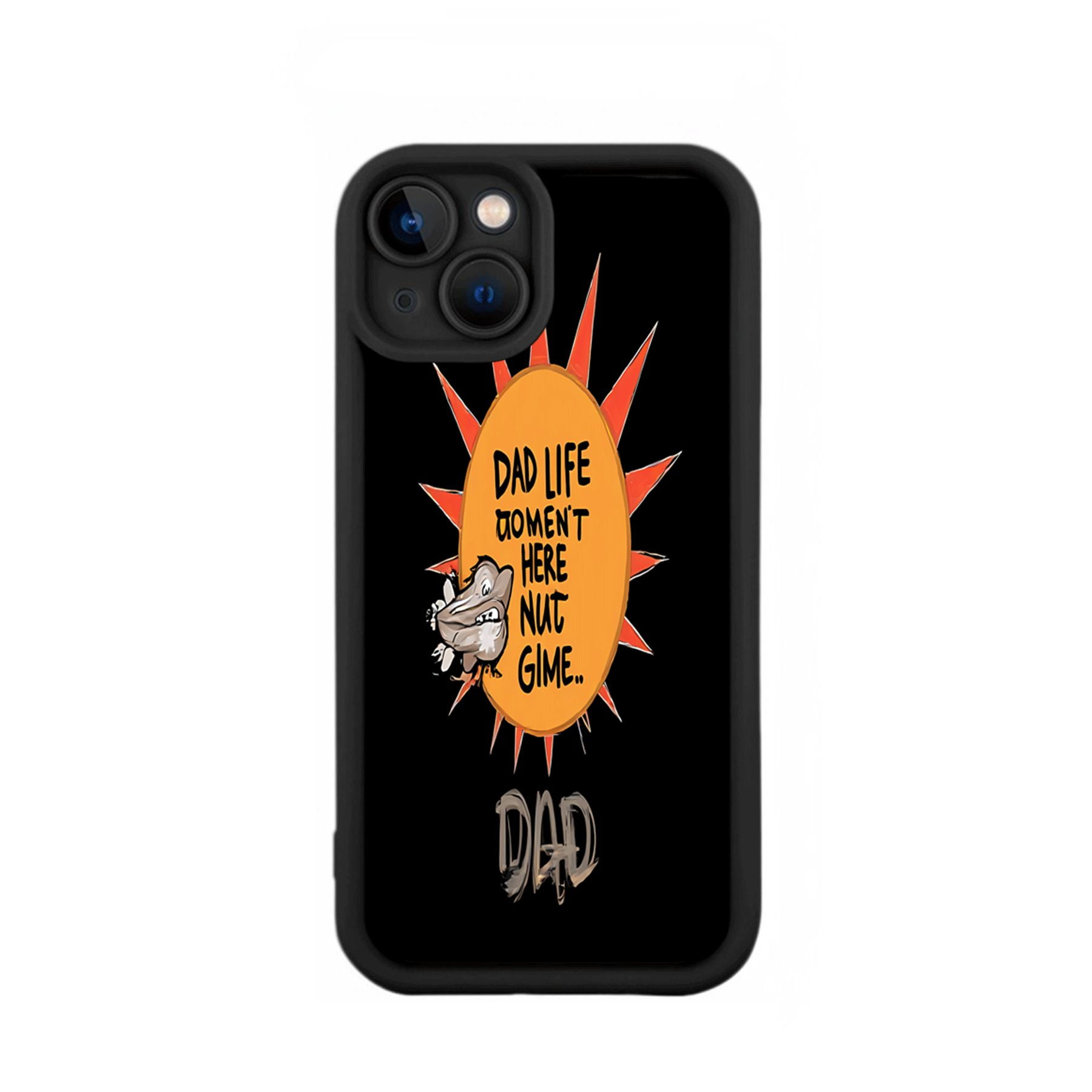 Cartoon Frog & Explosion Design iPhone 15 Case - Lightweight Yellowing ...