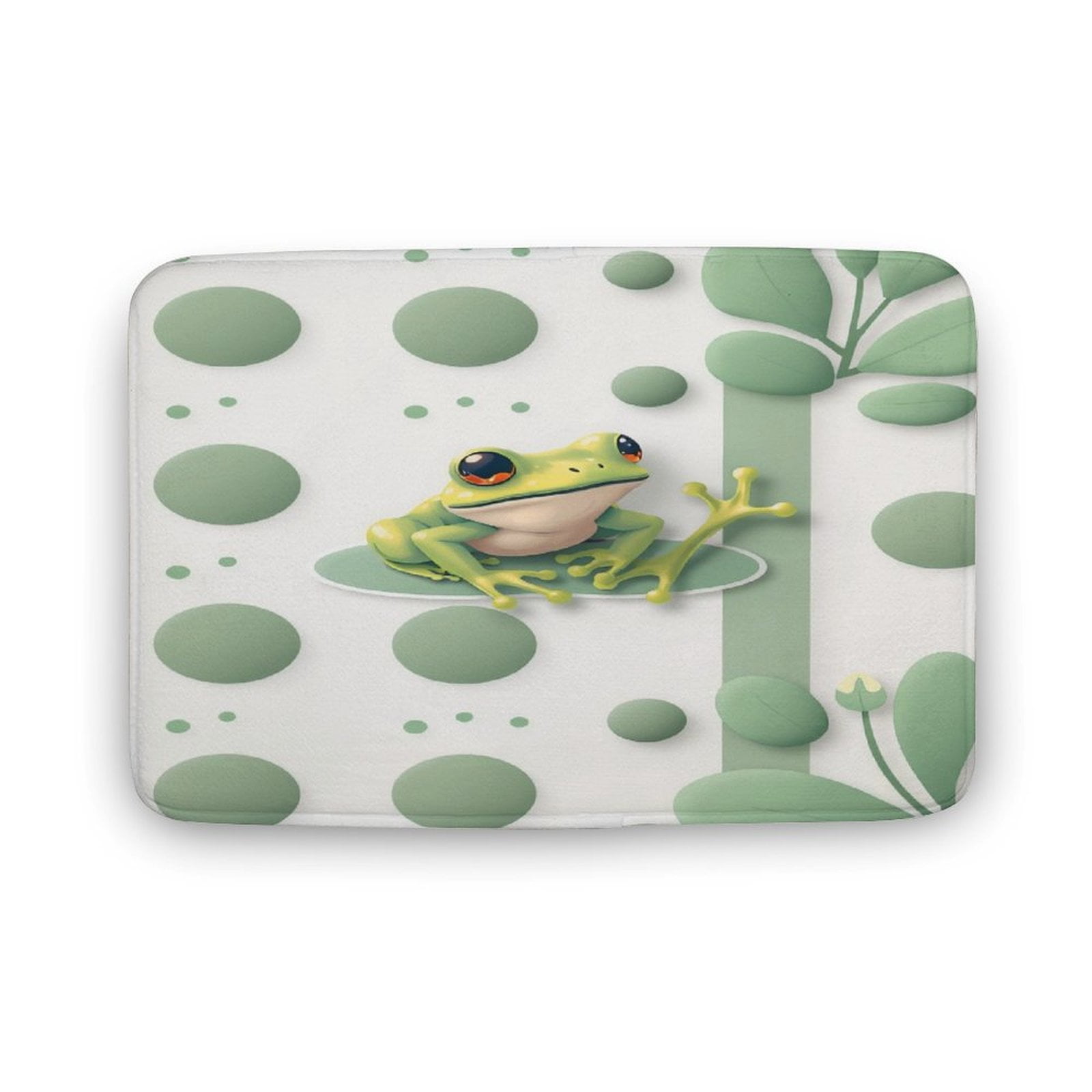 Cartoon Frog Floor Mat Living Room Decor Carpet Home Hallway Entrance ...