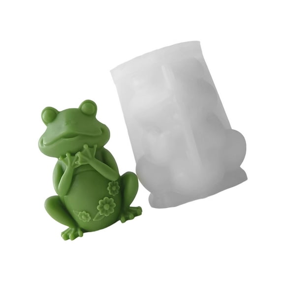 Cartoon Frog Molds Silicone Casting Moulds Epoxy Resin Plaster Home ...