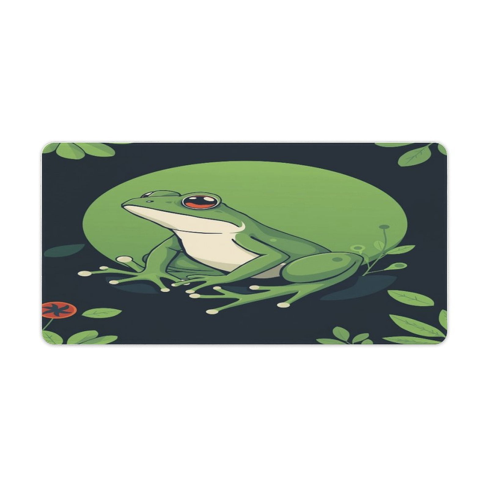 Cartoon Frog Mouse Pad Gamer Computer Accessories Keyboard Table Mat ...