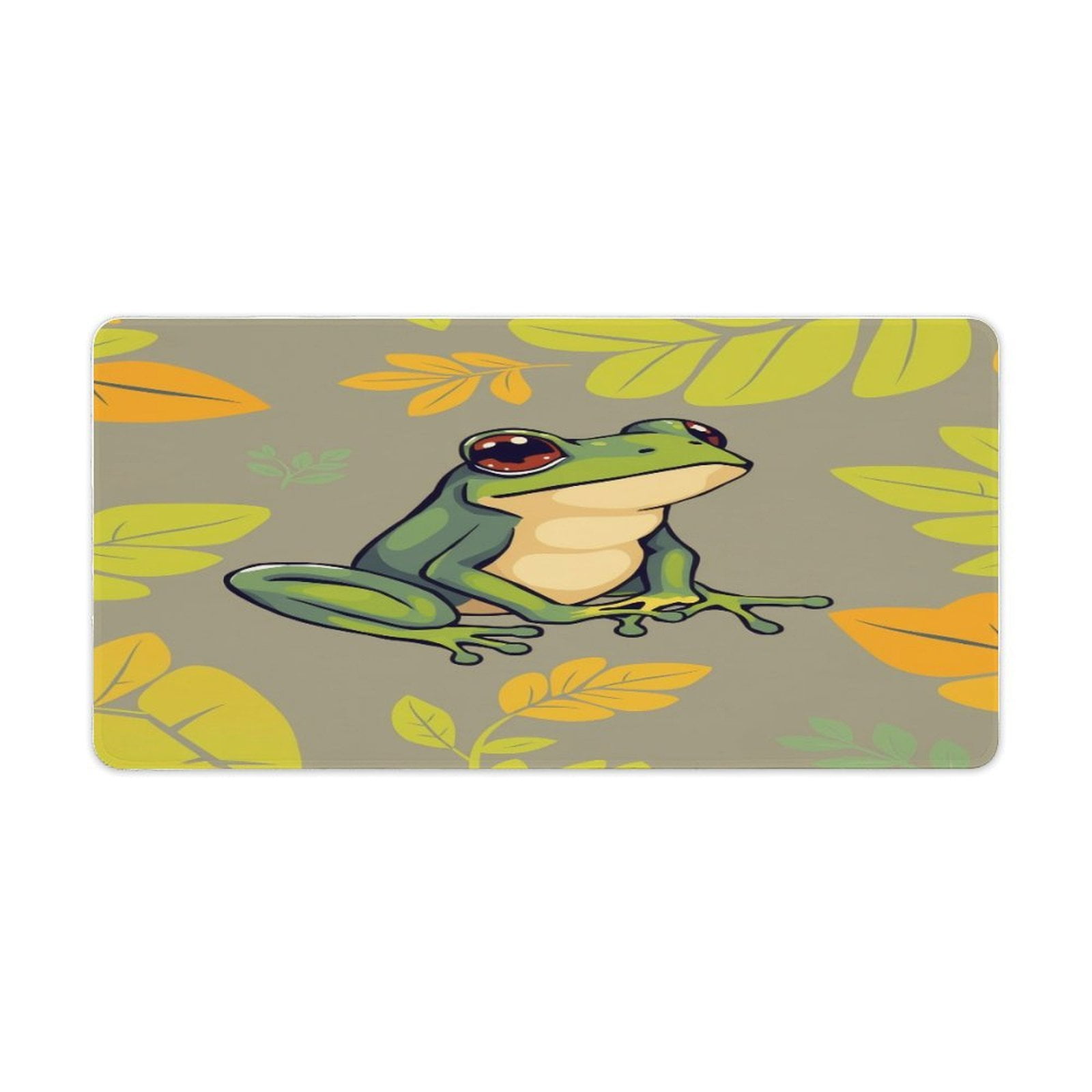 Cartoon Frog Mouse Pad Gamer Computer Accessories Keyboard Table Mat ...