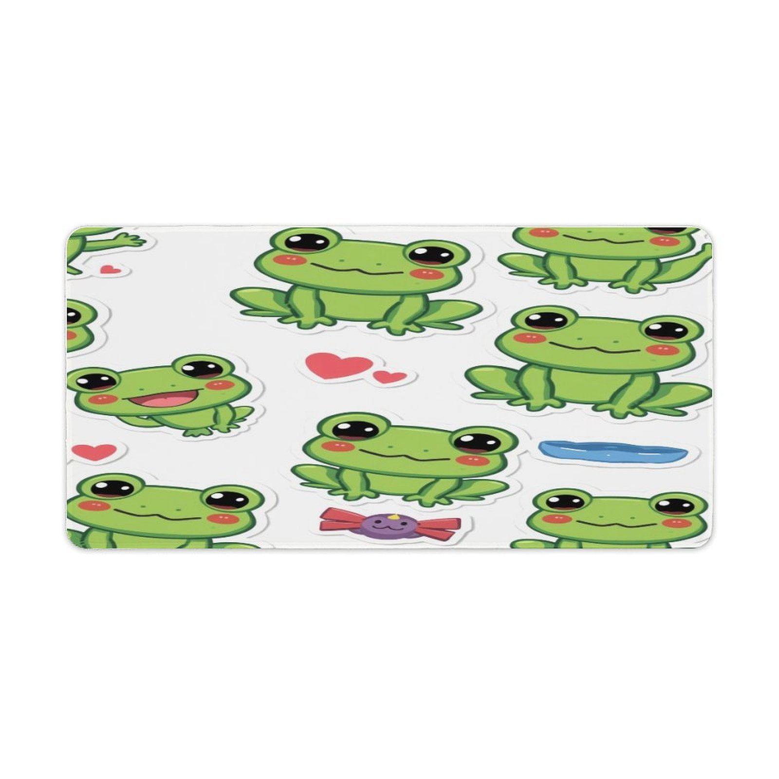 Cartoon Frog Mouse Pad Large Office Carpet Mouse Mats Gamer Rug Desk ...