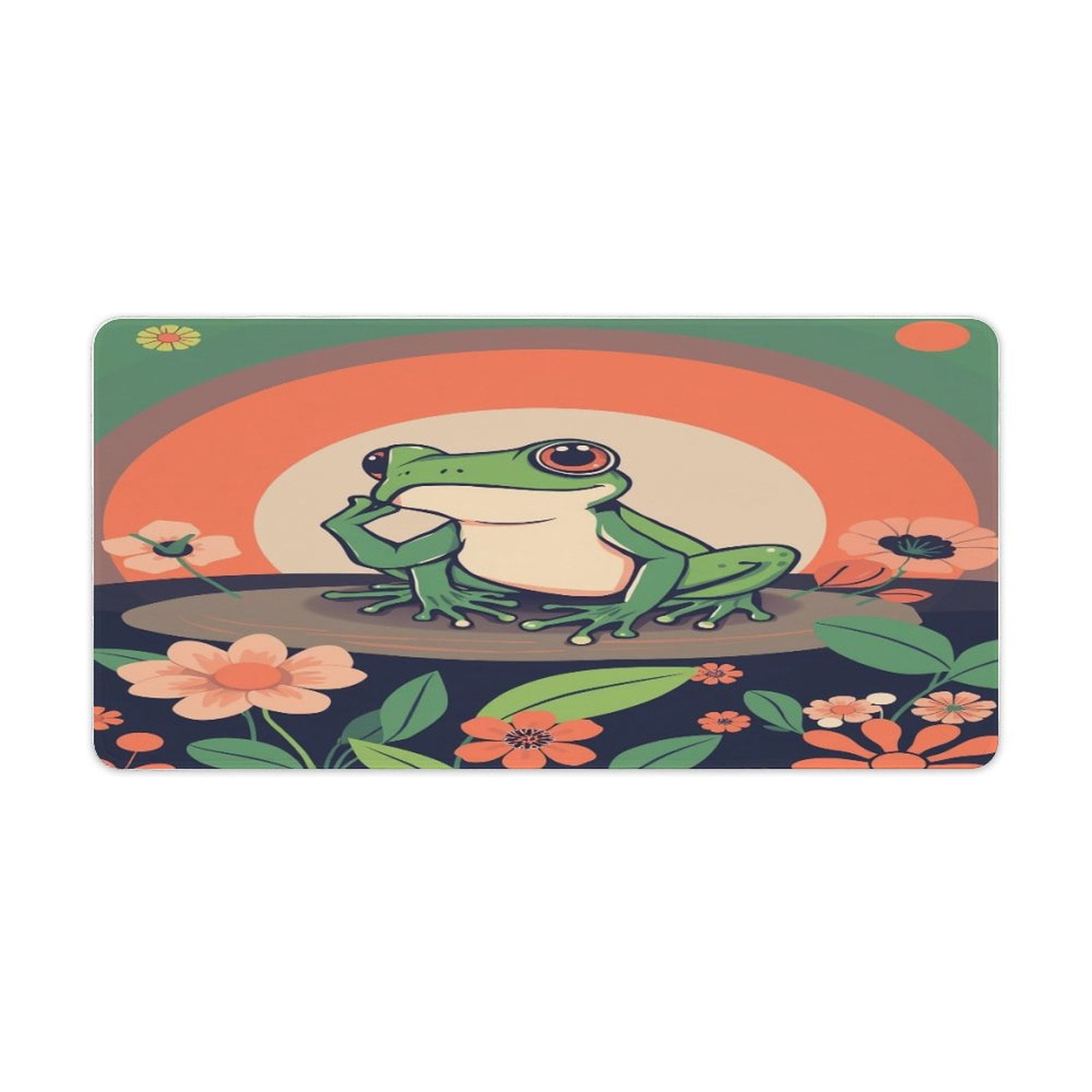 Cartoon Frog Mouse Pad Large Office Carpet Mouse Mats Gamer Rug Desk ...