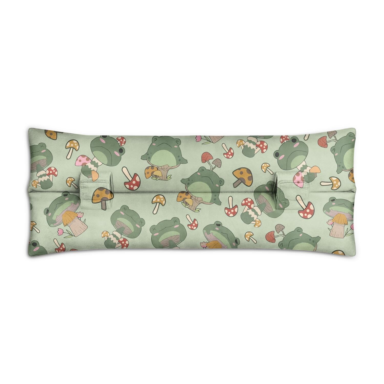 Cartoon Frog Pattern Seatbelt Pillow - Chest Protector After Surgery ...