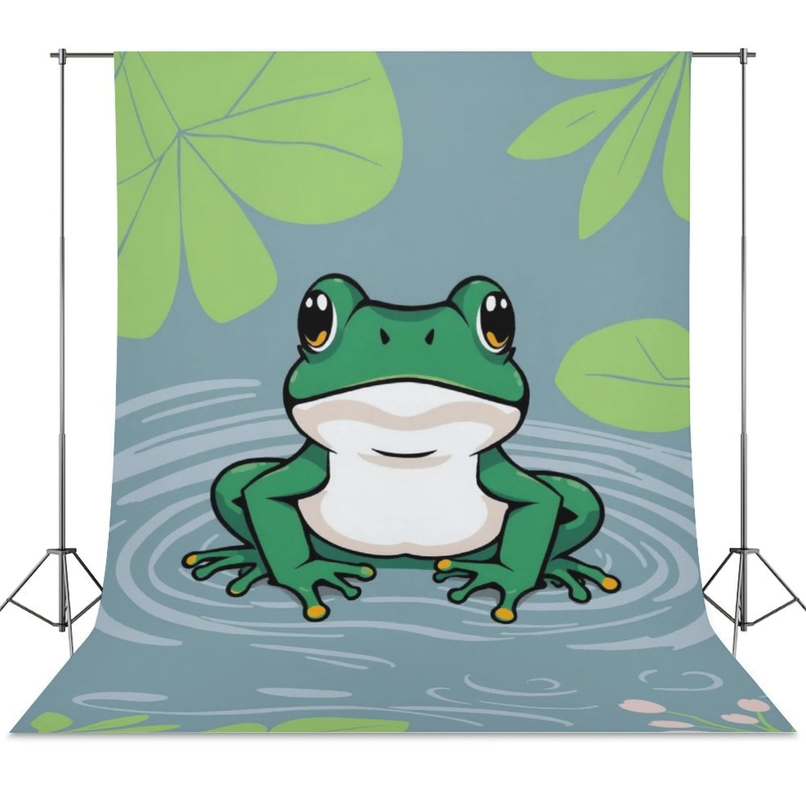 Cartoon Frog Photography Backdrops Adult Photostudio Props Decors ...
