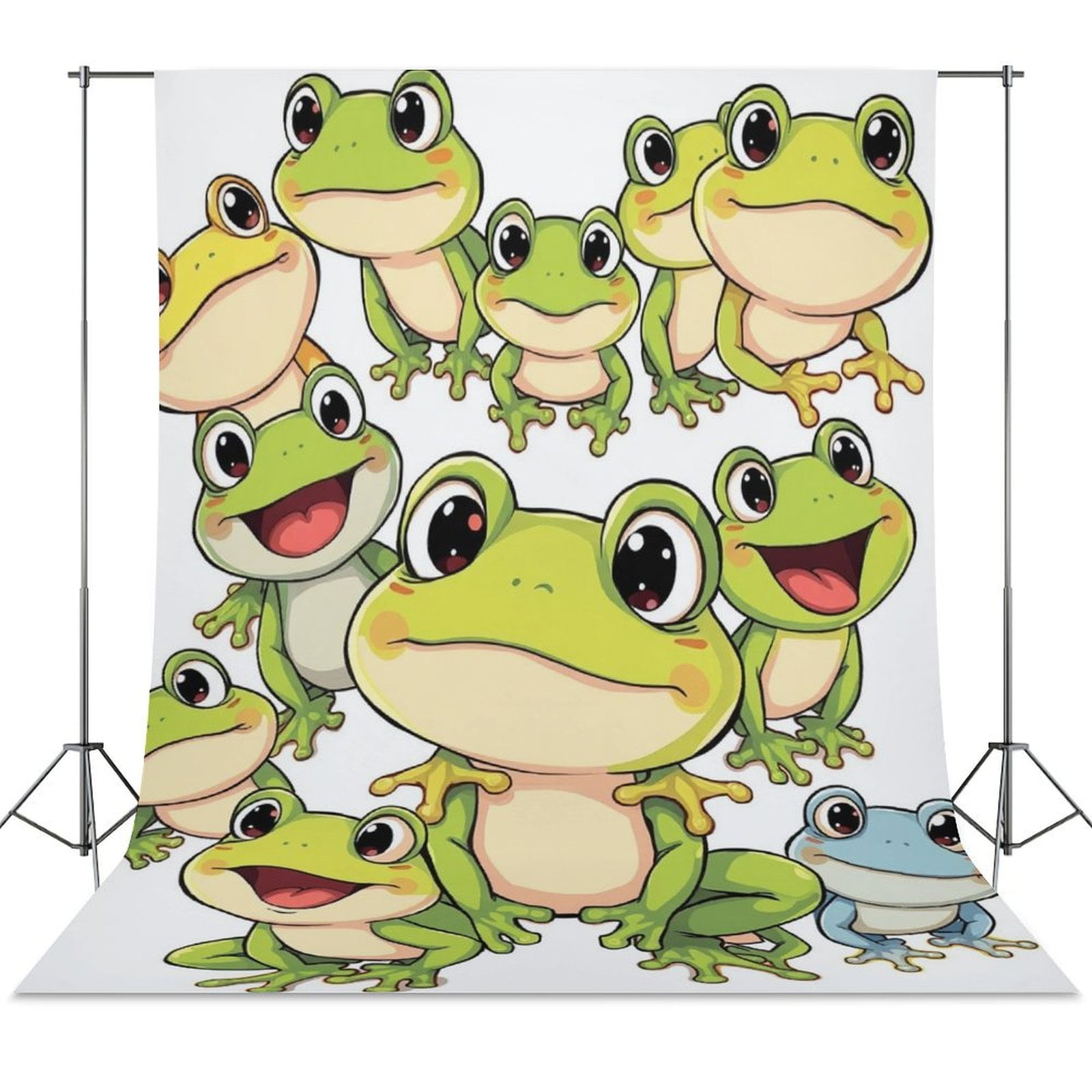 Cartoon Frog Photography Backdrops Adult Photostudio Props Decors ...