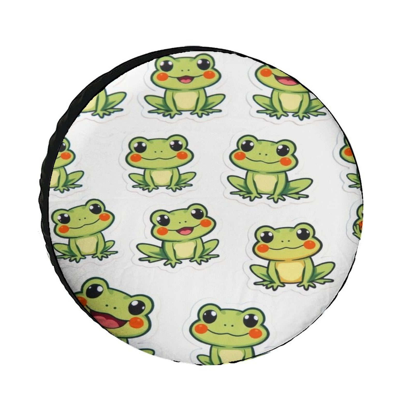 Cartoon Frog Spare Tire Cover Universal Waterproof Dust Proof Wheel ...