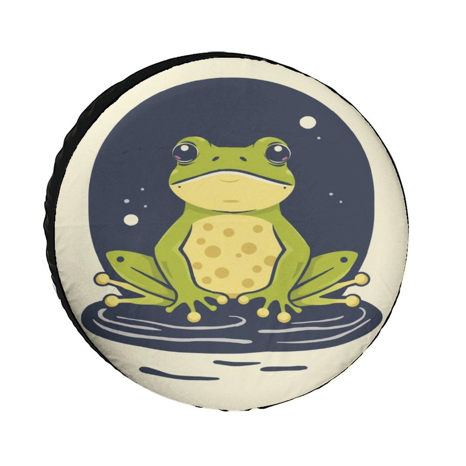 Cartoon Frog Spare Tire Cover Universal Wheel Tire Protectors for SUV ...
