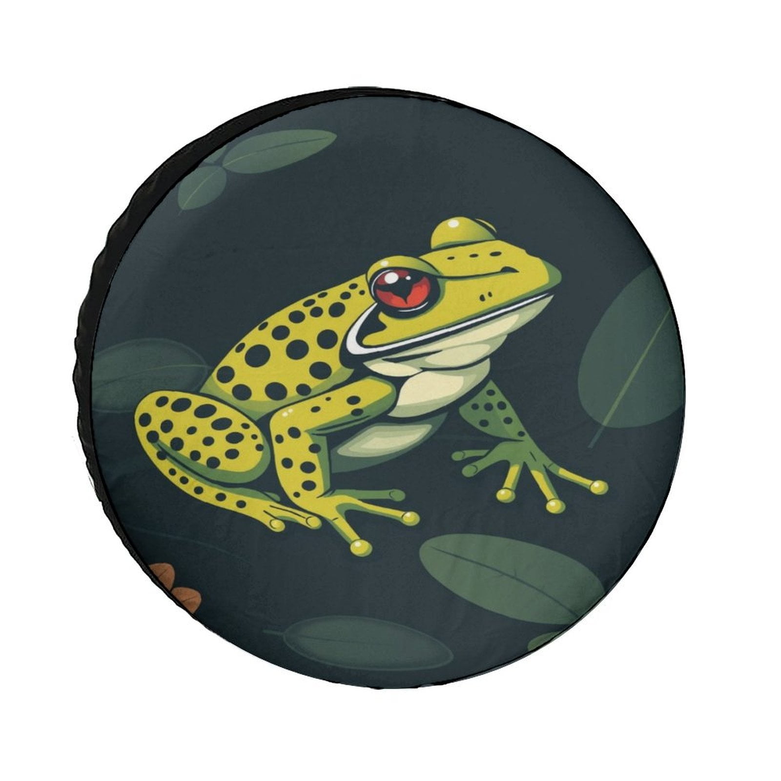 Cartoon Frog Spare Tire Cover Weatherproof Wheel Camper Protectors ...