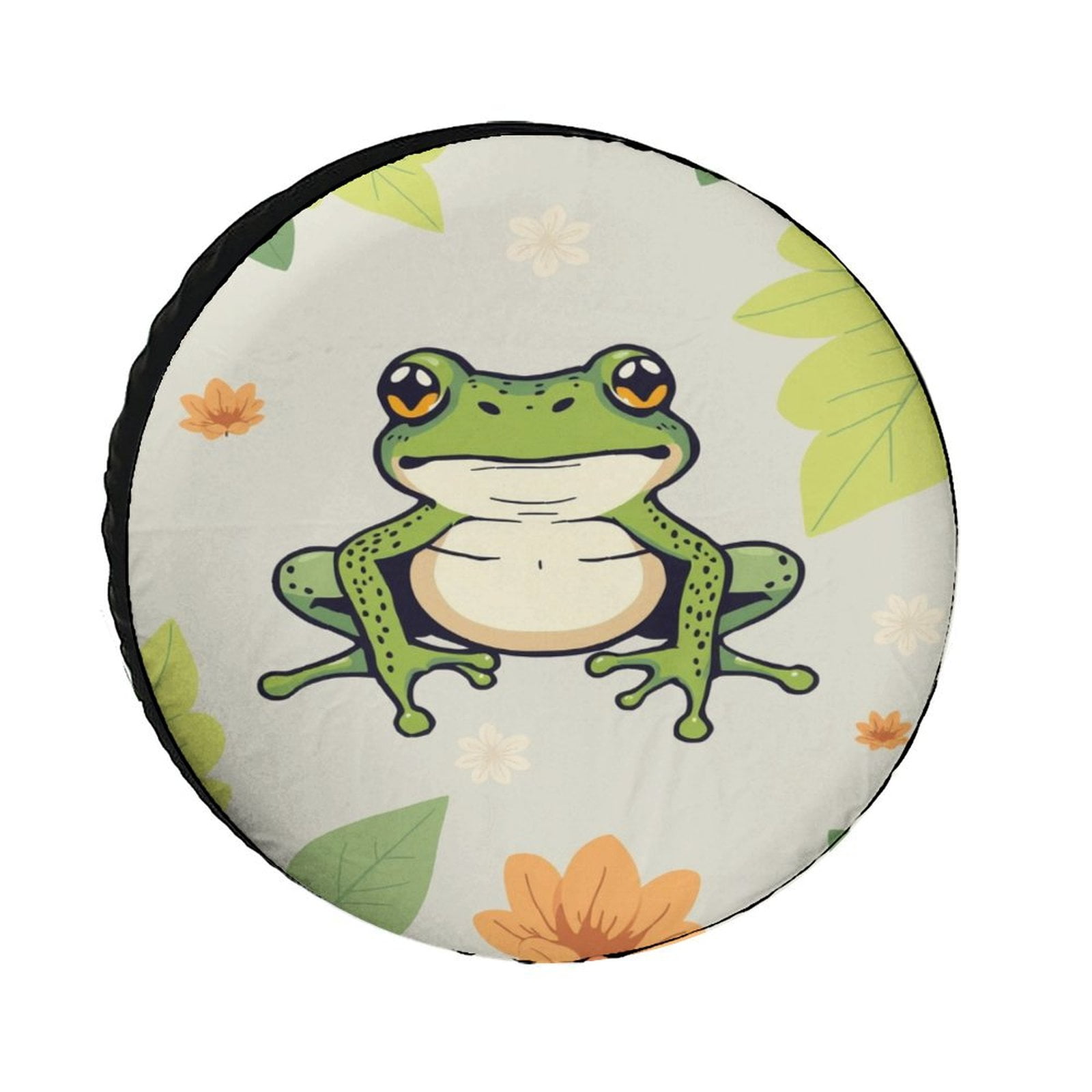 Cartoon Frog Spare Tire Cover Weatherproof Wheel Camper Protectors ...