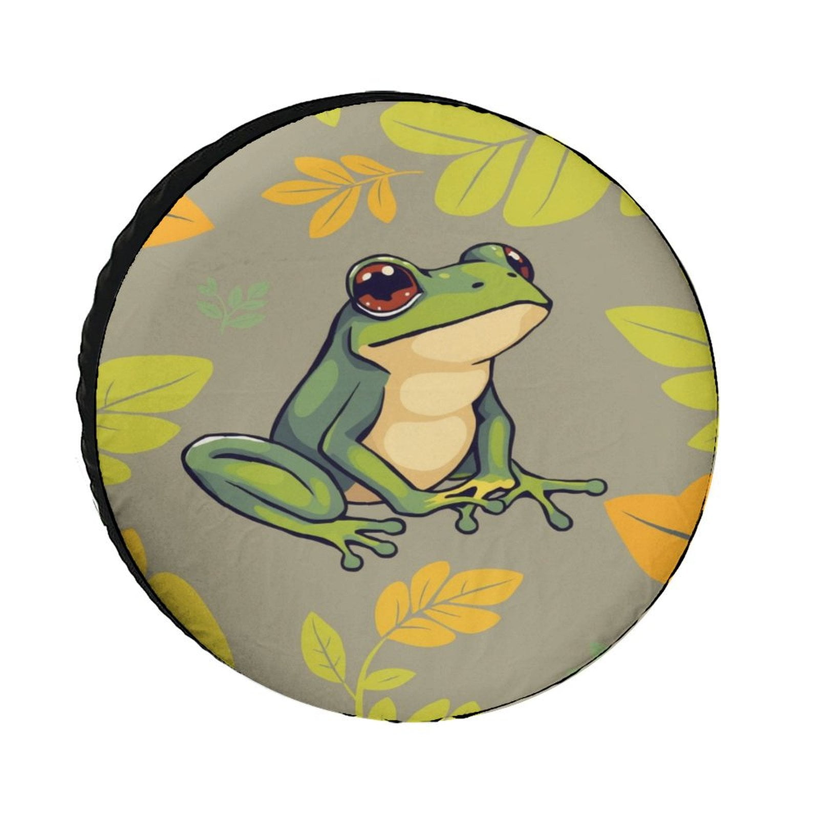 Cartoon Frog Spare Tire Cover Weatherproof Wheel Camper Protectors ...