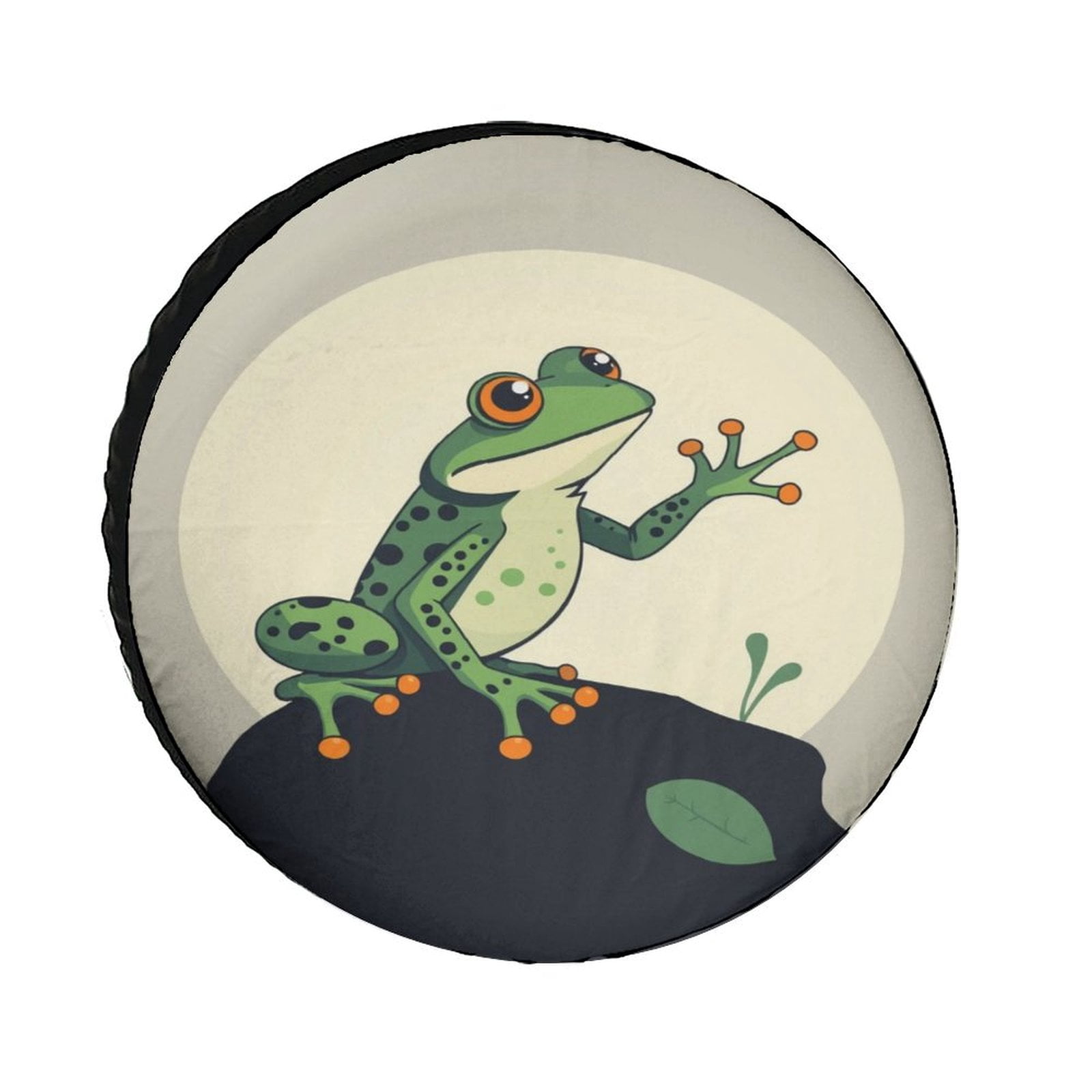 Cartoon Frog Spare Tire Cover Weatherproof Wheel Camper Protectors ...