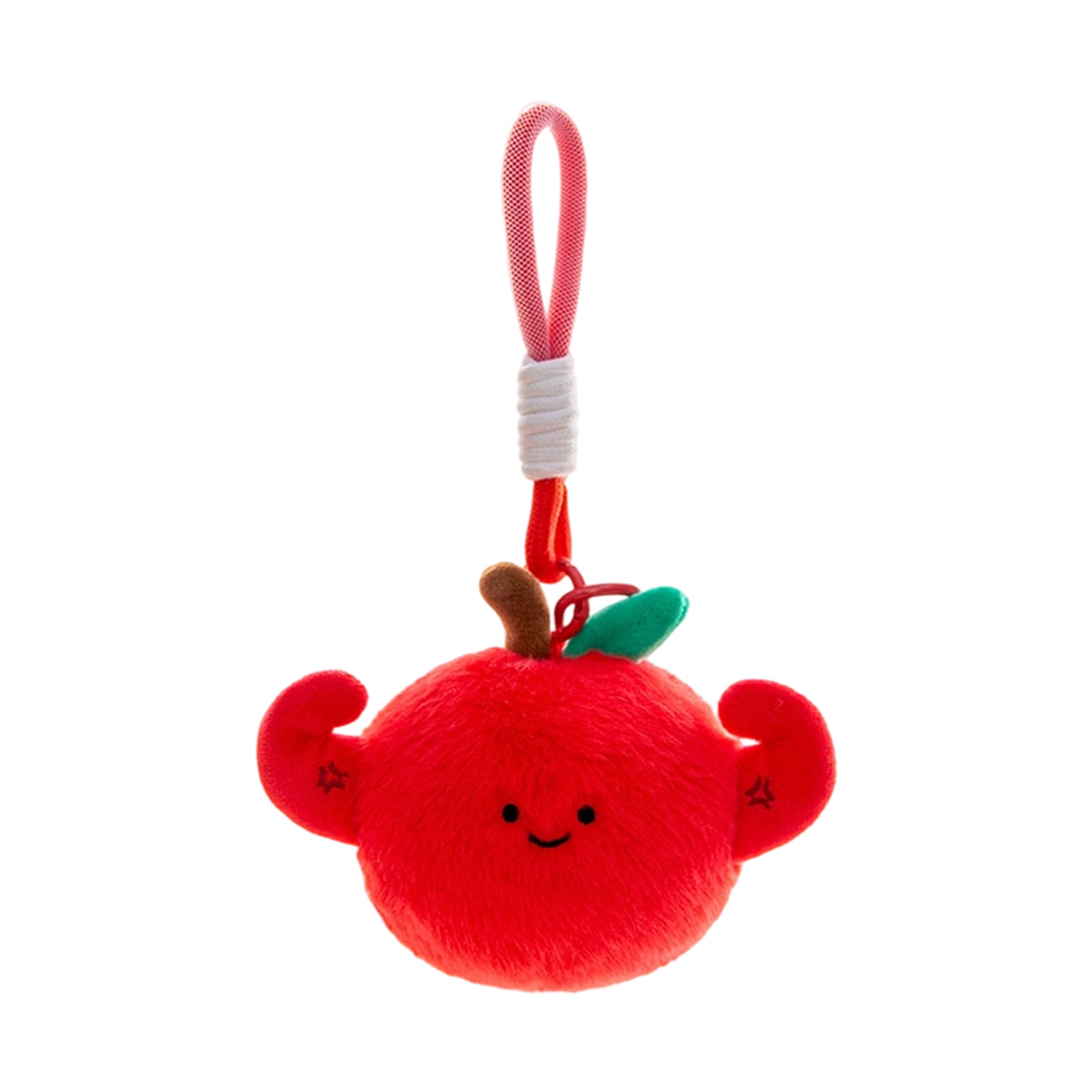Cartoon Fruit Plush Toy Doll Cute Pendant Creative Pineapple Backpack ...