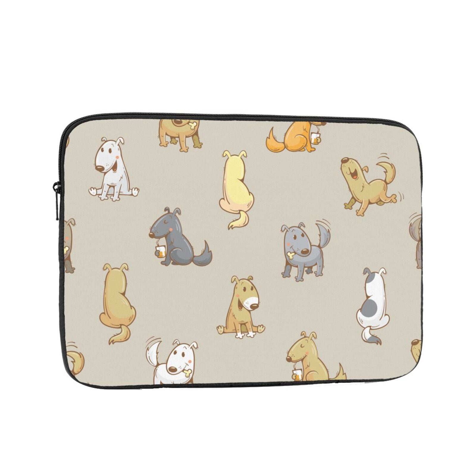 Cartoon Funny Dogs 15 inch Portable Laptop Sleeve Compatible with ...