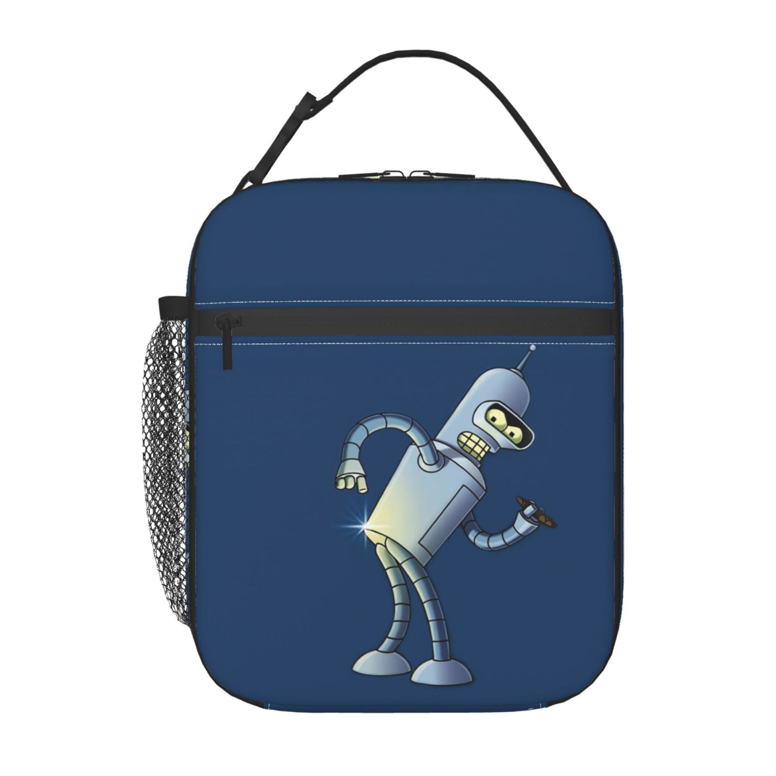 Cartoon Futurama Lunch Bag for Men/Women, Reusable Lunchbox for Adult ...