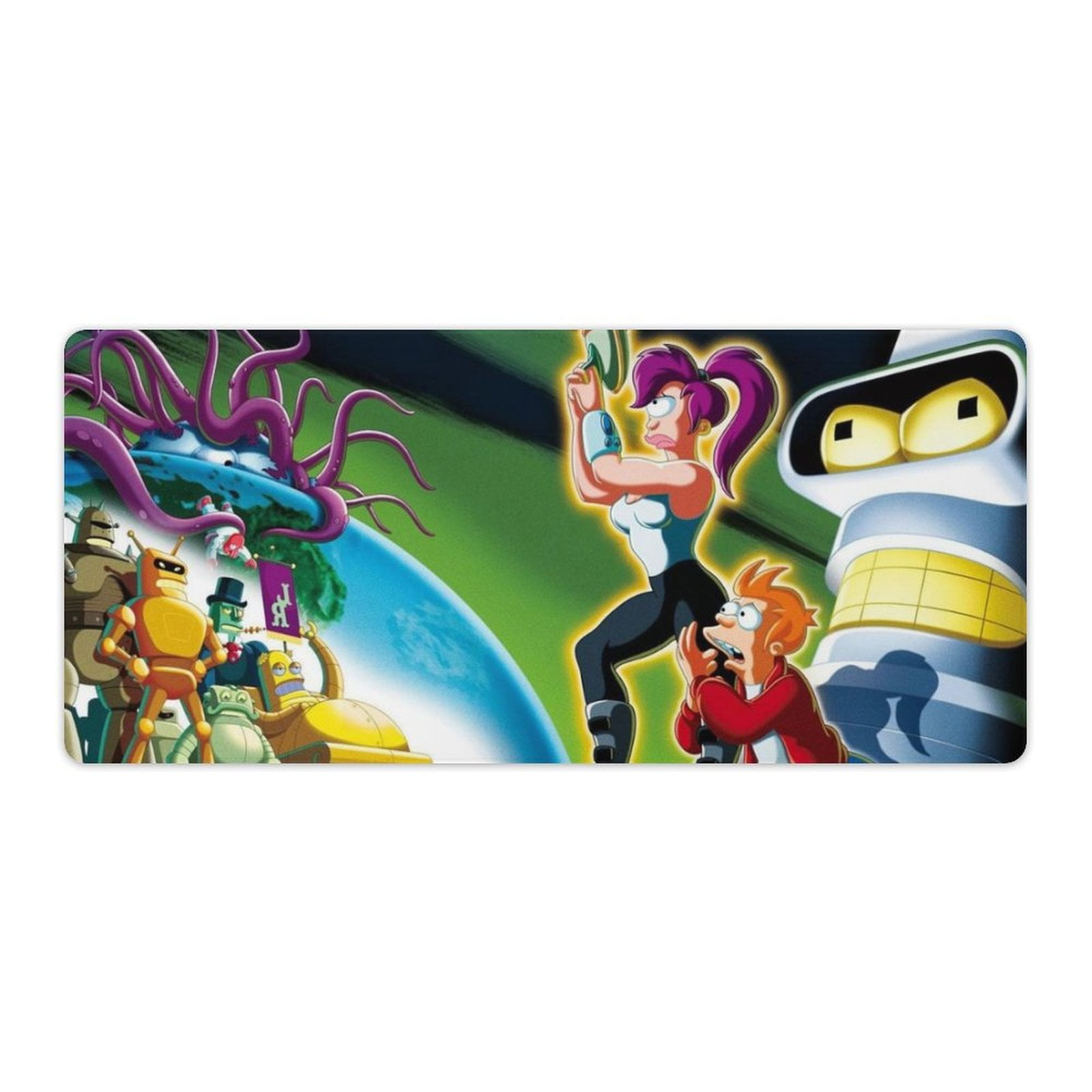 Cartoon Futurama Mouse Pad No-sliped Large Mousepad Extended Gaming ...