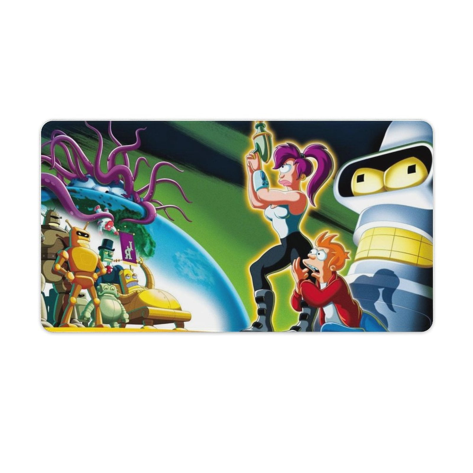 Cartoon Futurama Mouse Pad No-sliped Large Mousepad Extended Gaming ...