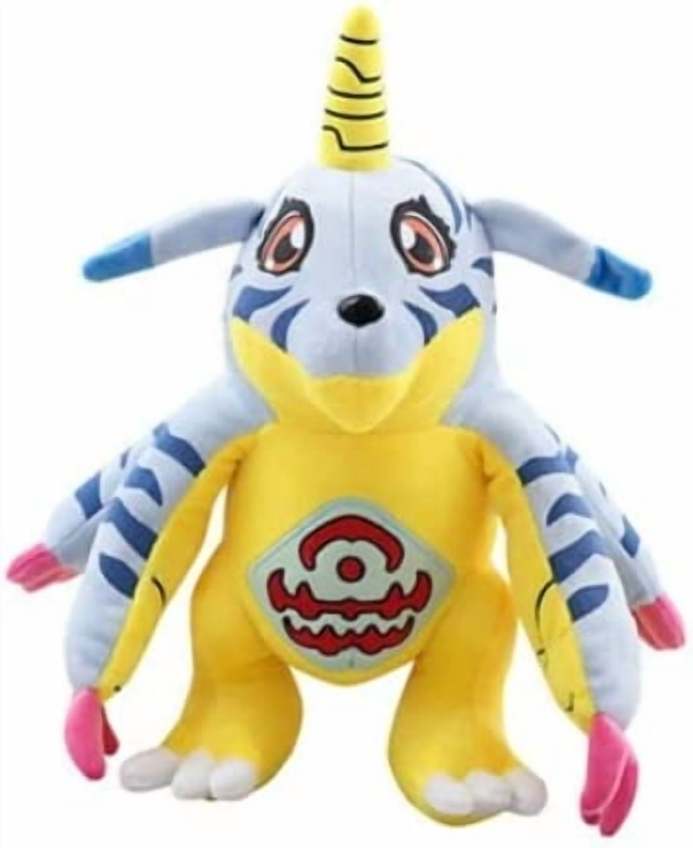 Cartoon Gabumon Plush Toys, Multicolored Gabumon Figure Stuffed Anime ...