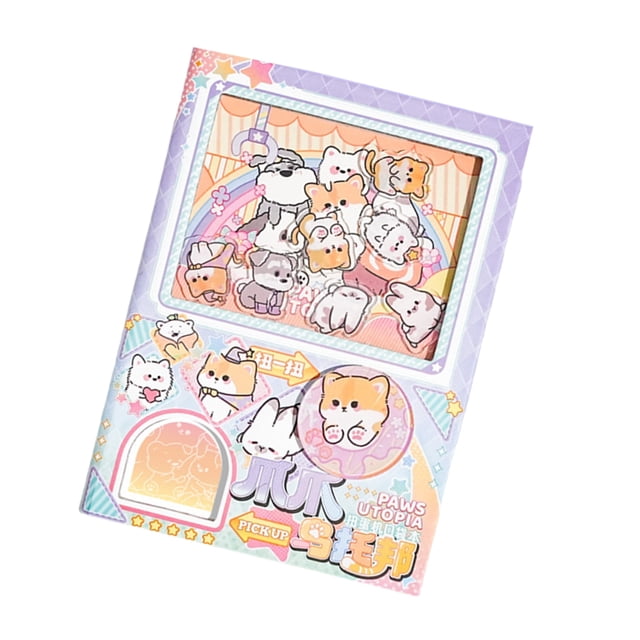 Cartoon Gachapon Themed Notebook 160 Pages Pocket Journal Writing ...