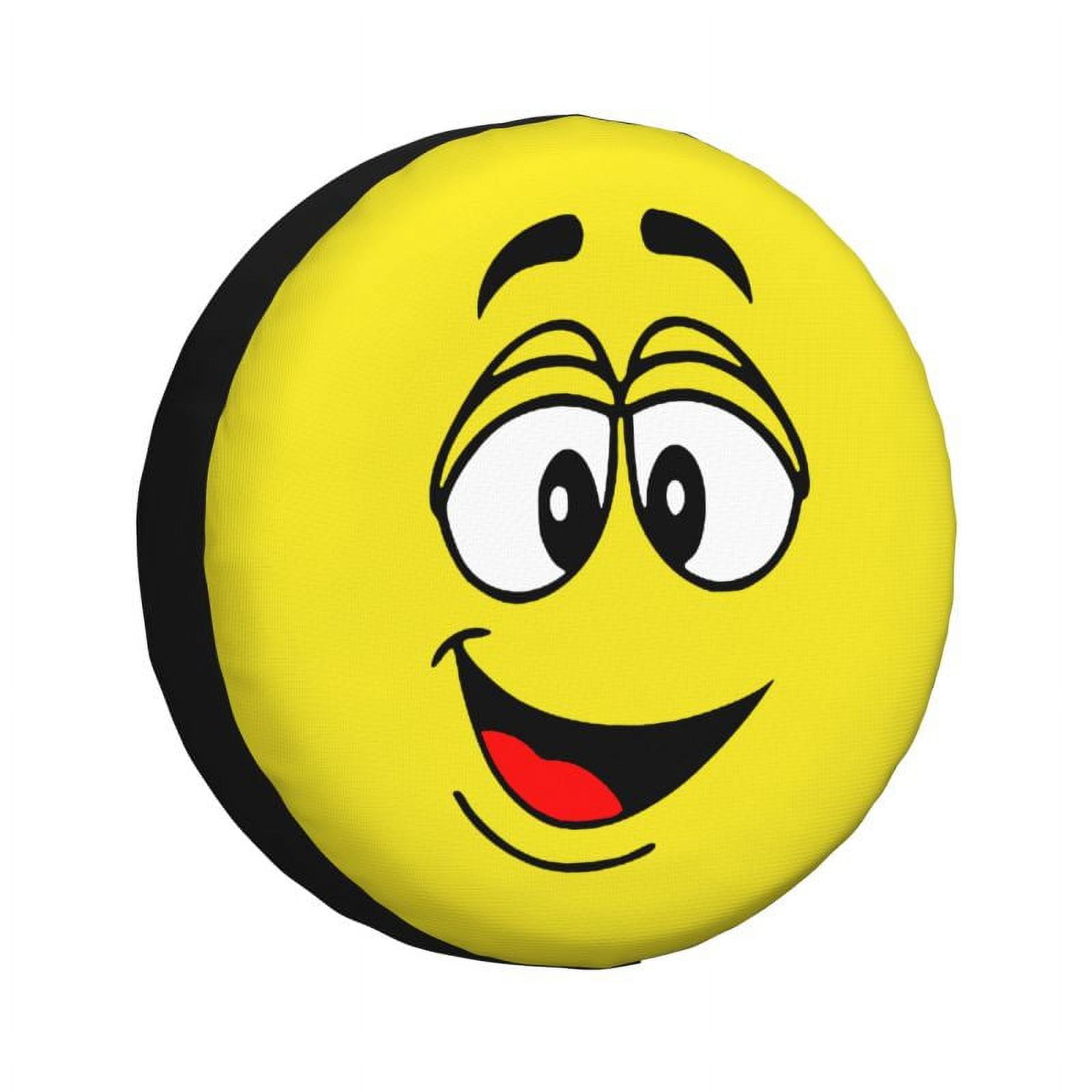 Cartoon Game Brown Goomba Face Tire Cover 4WD 4x4 Trailer Spare Wheel ...