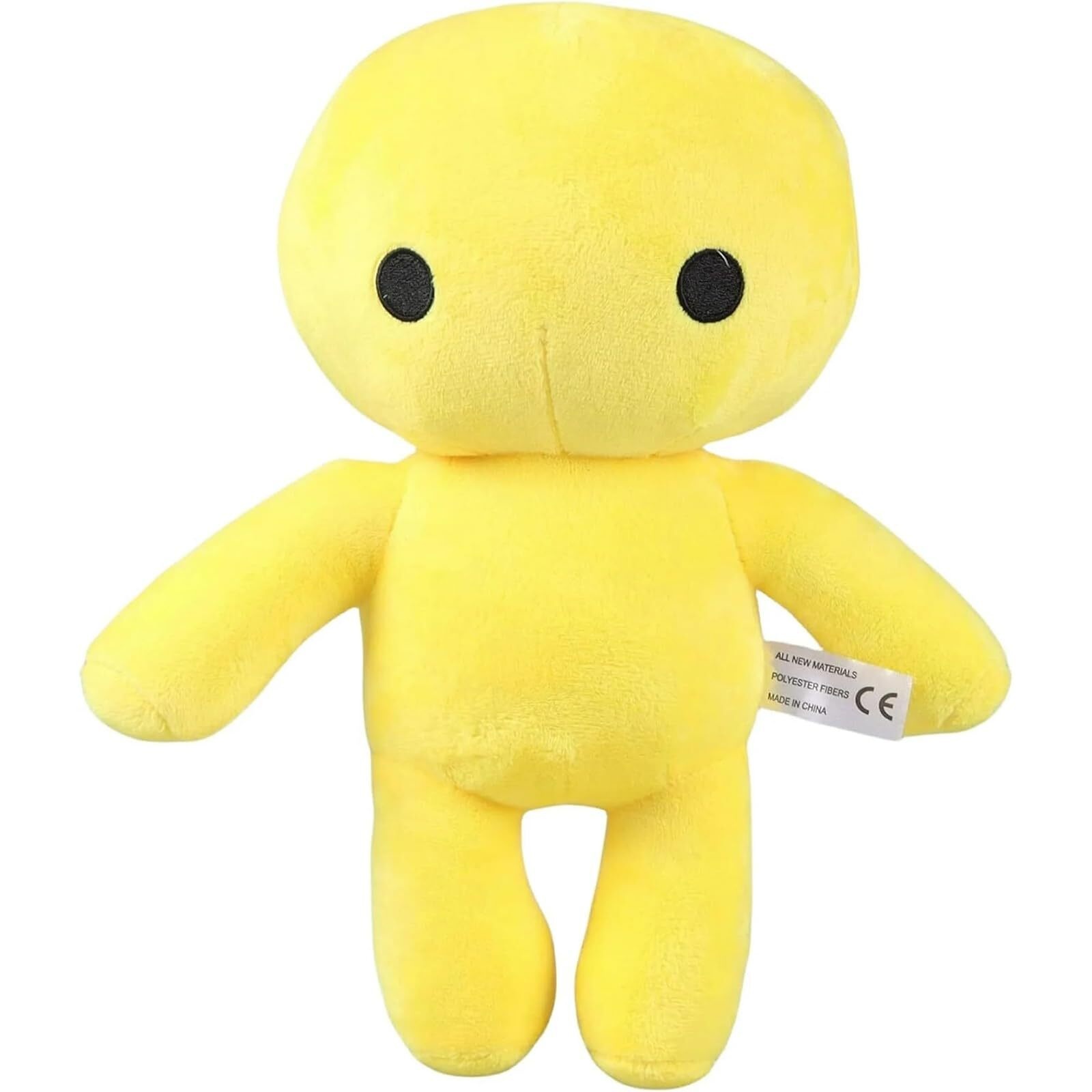 Cartoon Game Characters Yellow Man and Octopus Stuffed Animal Plushies ...