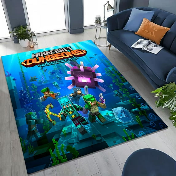 Cartoon Game Mi-necraft Carpet Rug for Bedroom Living Room Sofa Home ...
