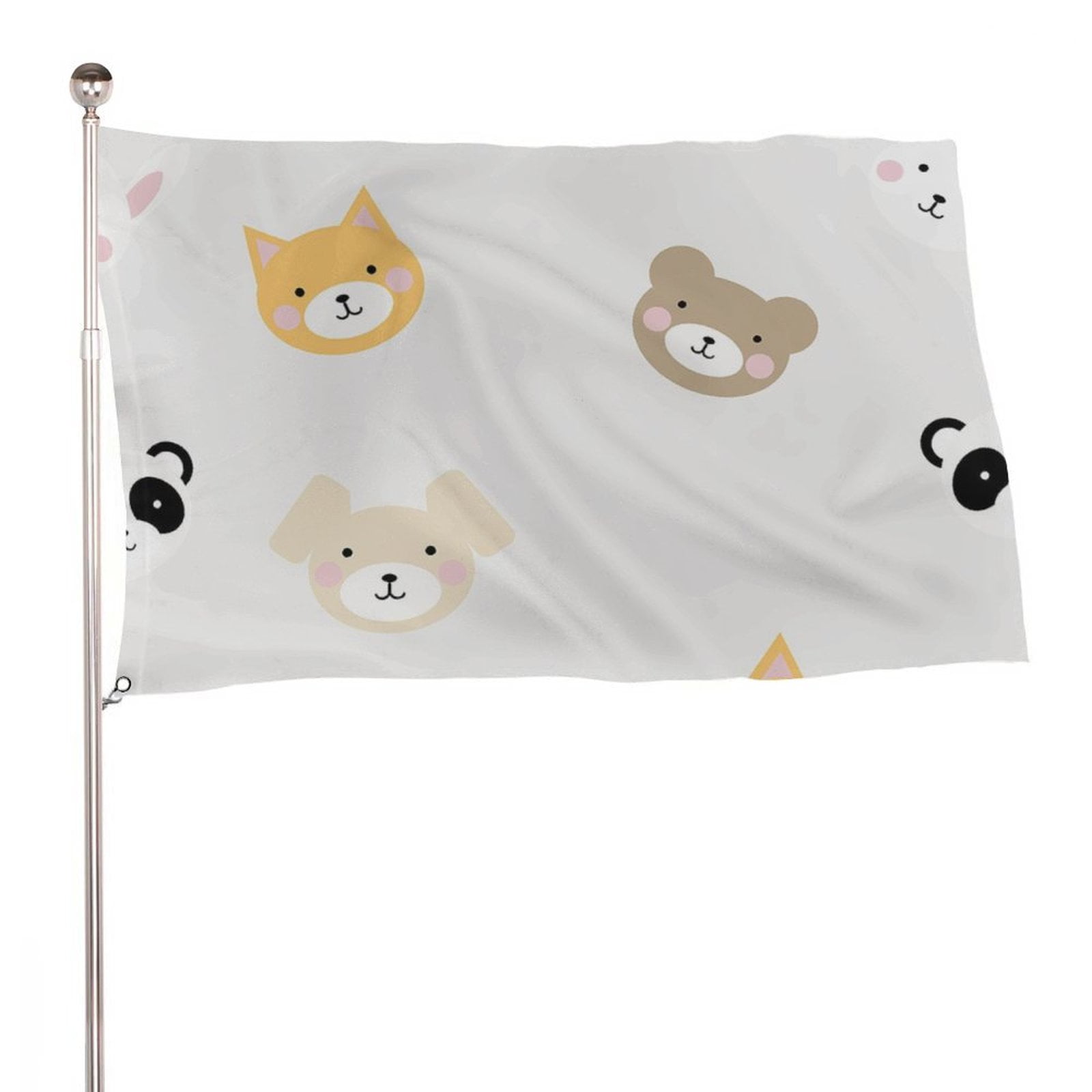 Cartoon Garden Banner - Double-Sided House Outdoor Flag for Yard And ...