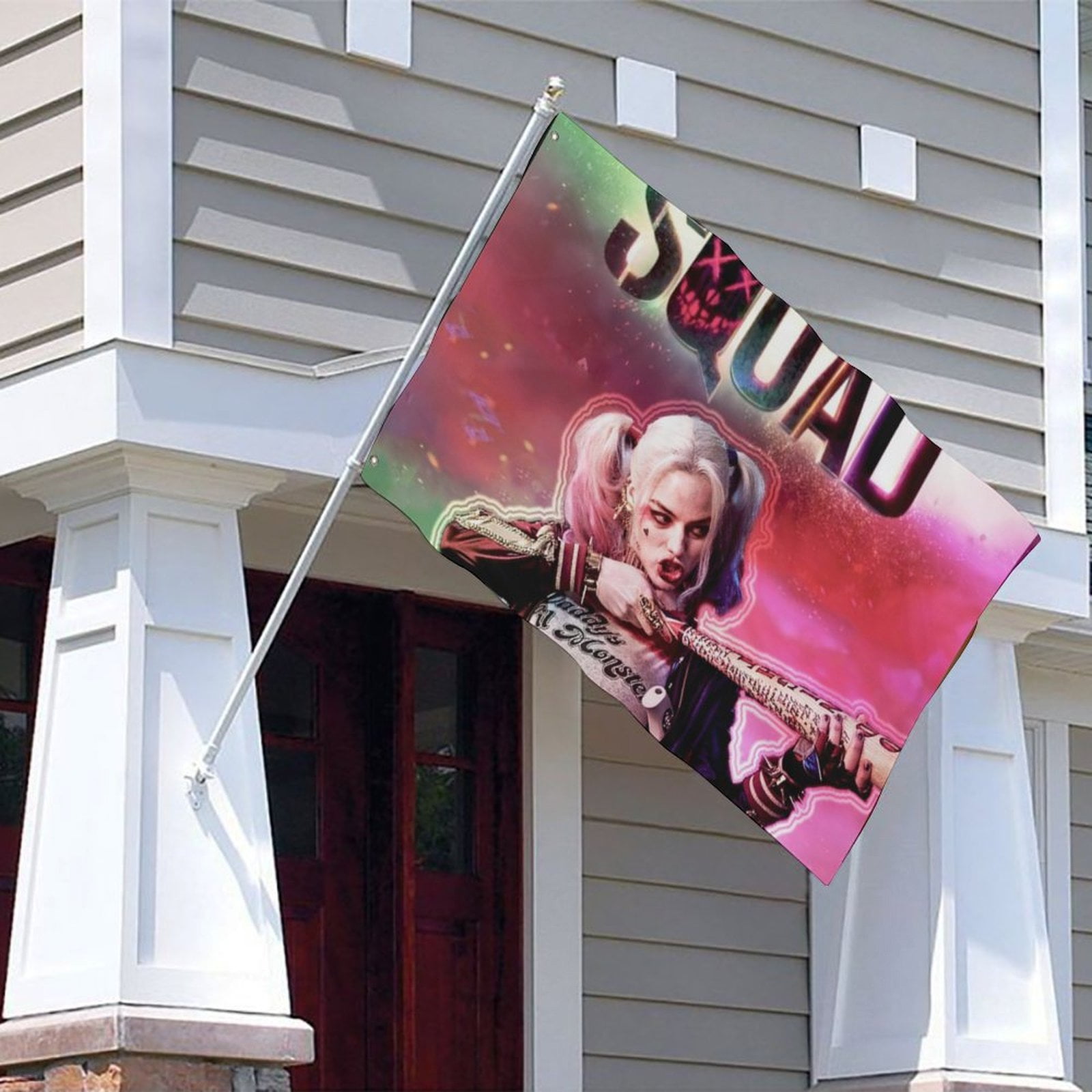 Cartoon Garden Banner - Double-Sided House Outdoor Flag for Yard And ...