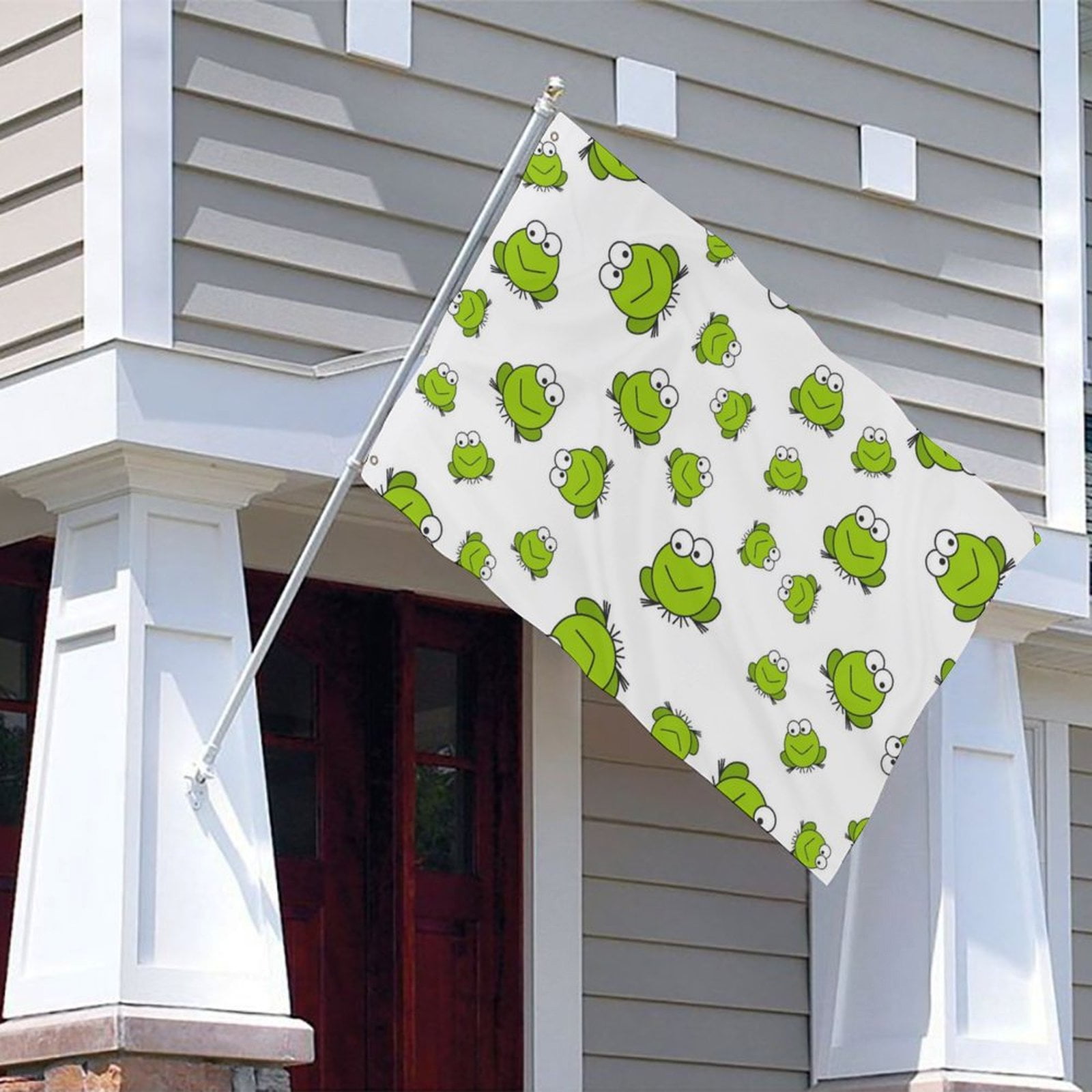 Cartoon Garden Banner - Double-Sided House Outdoor Flag for Yard And ...