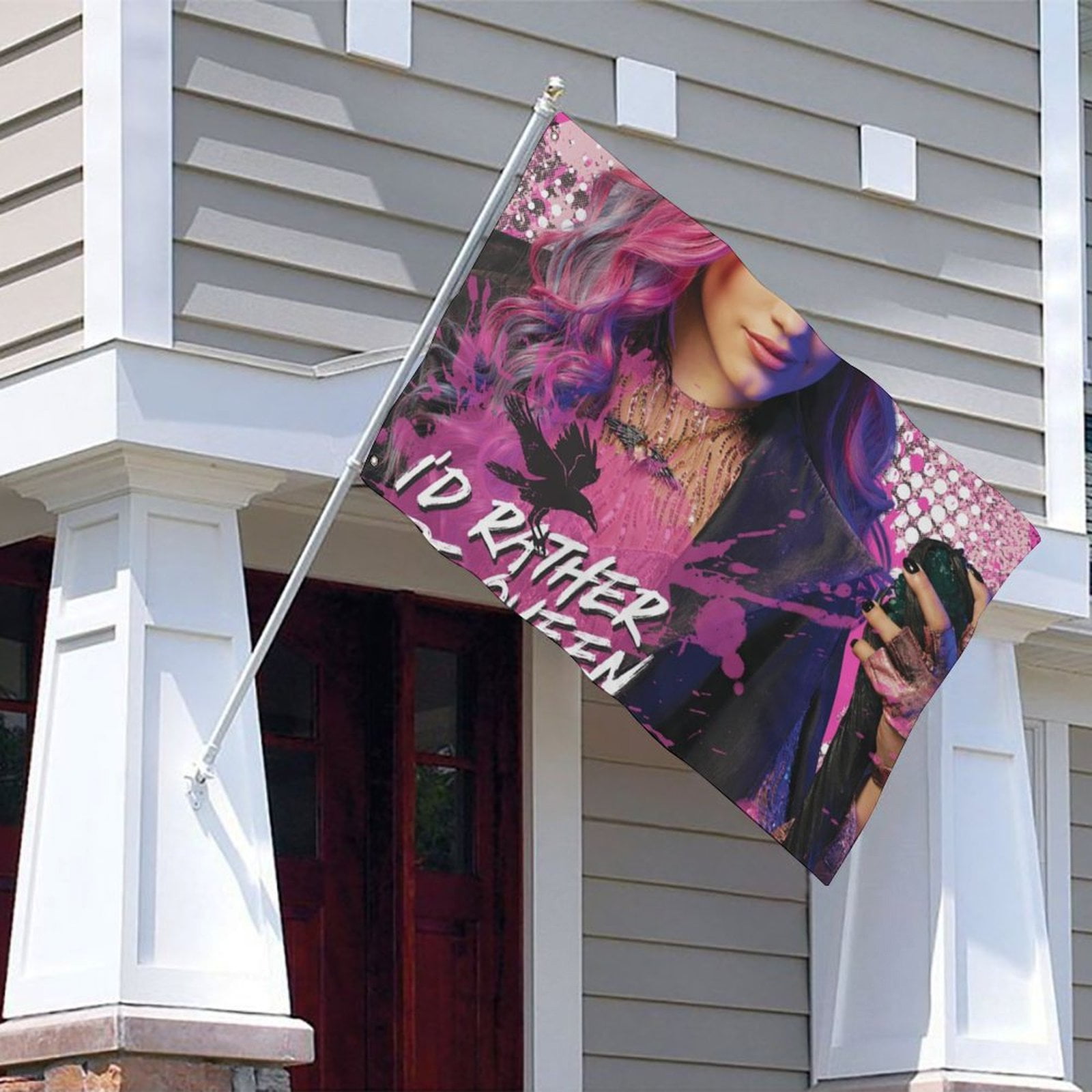 Cartoon Garden Banner - Double-Sided House Outdoor Flag for Yard And ...