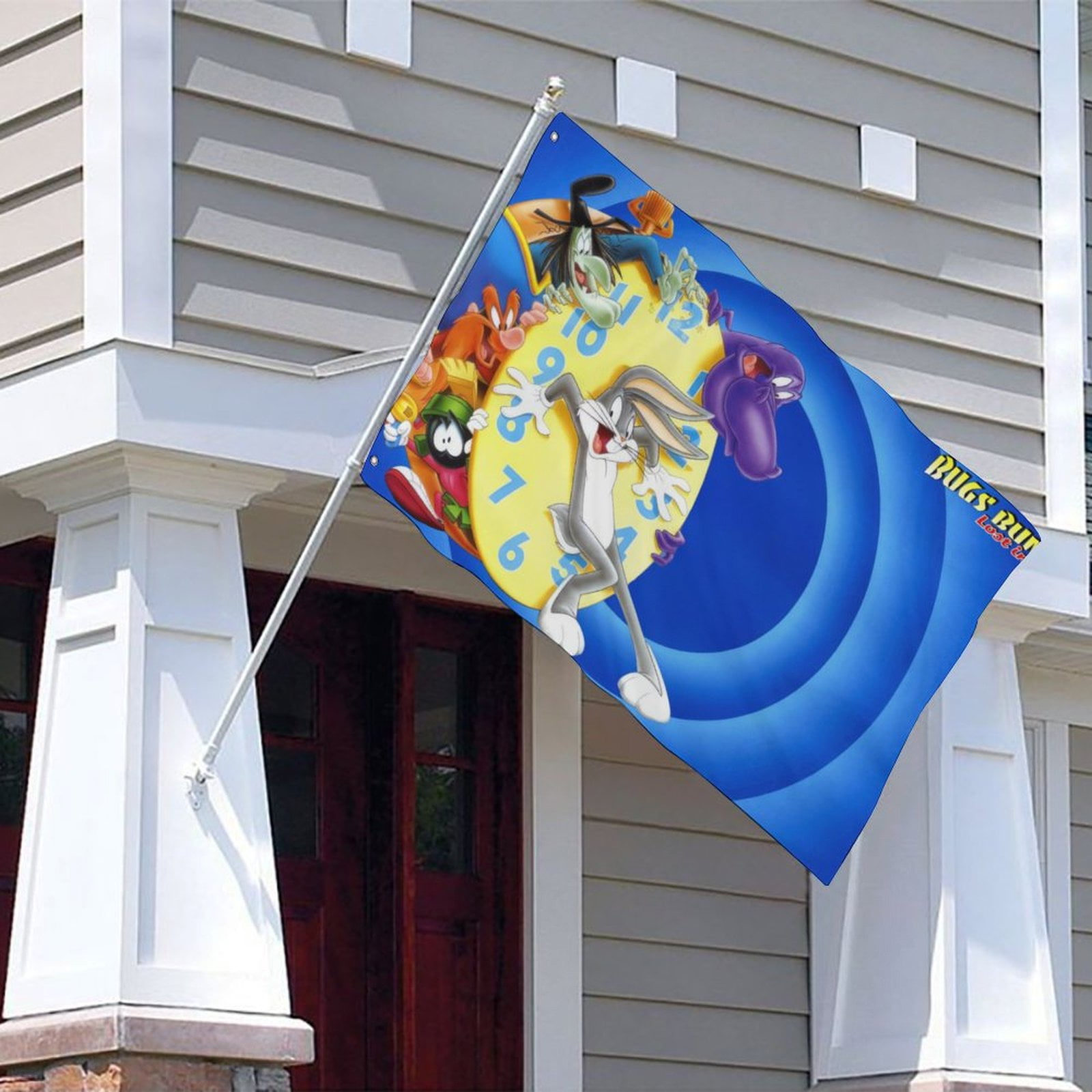 Cartoon Garden Banner - Double-Sided House Outdoor Flag for Yard And ...