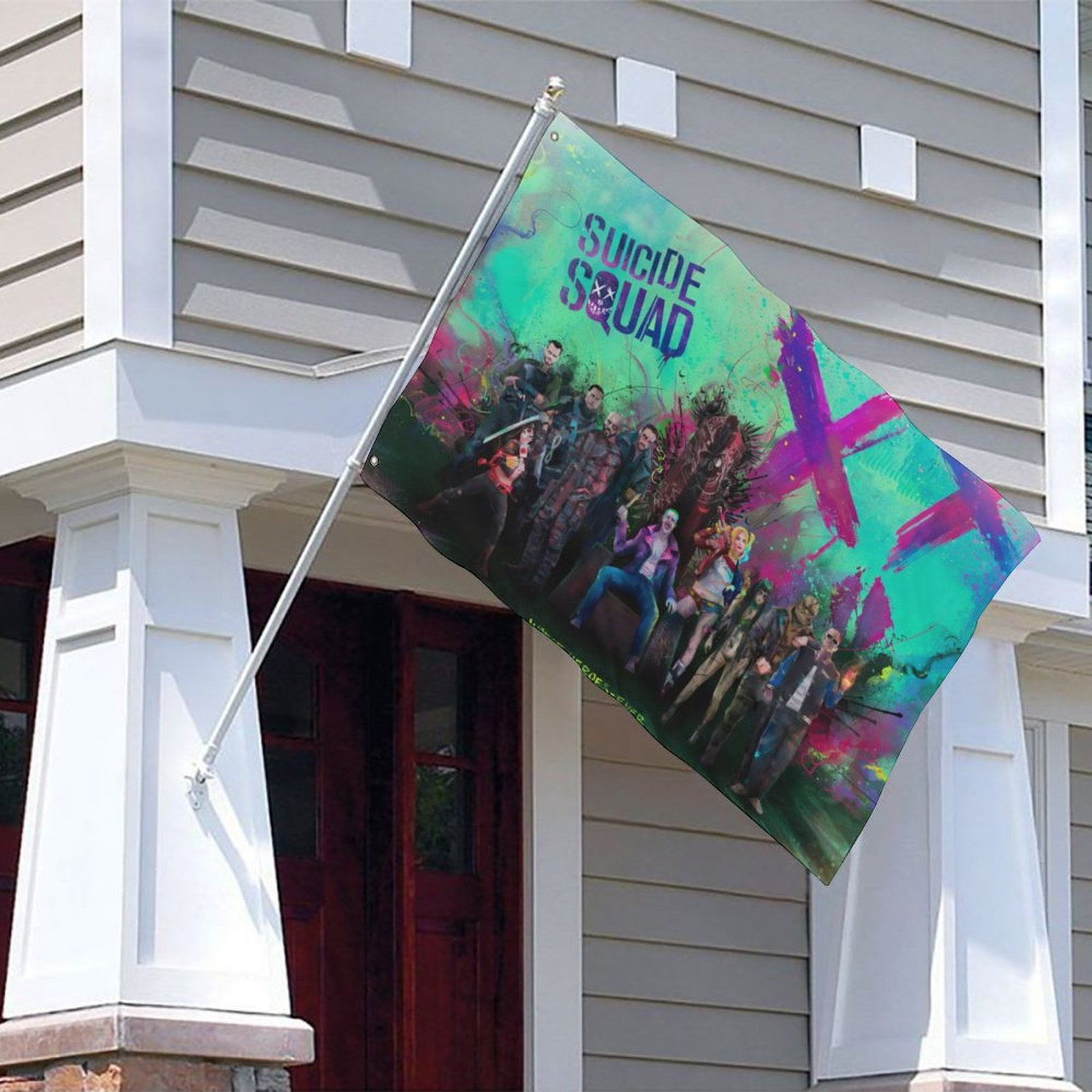 Cartoon Garden Banner - Double-Sided House Outdoor Flag for Yard And ...