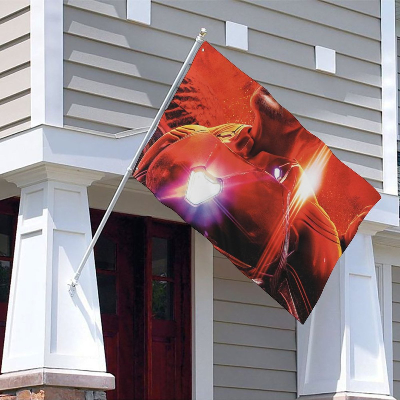 Cartoon Garden Banner - Double-Sided House Outdoor Flag for Yard And ...