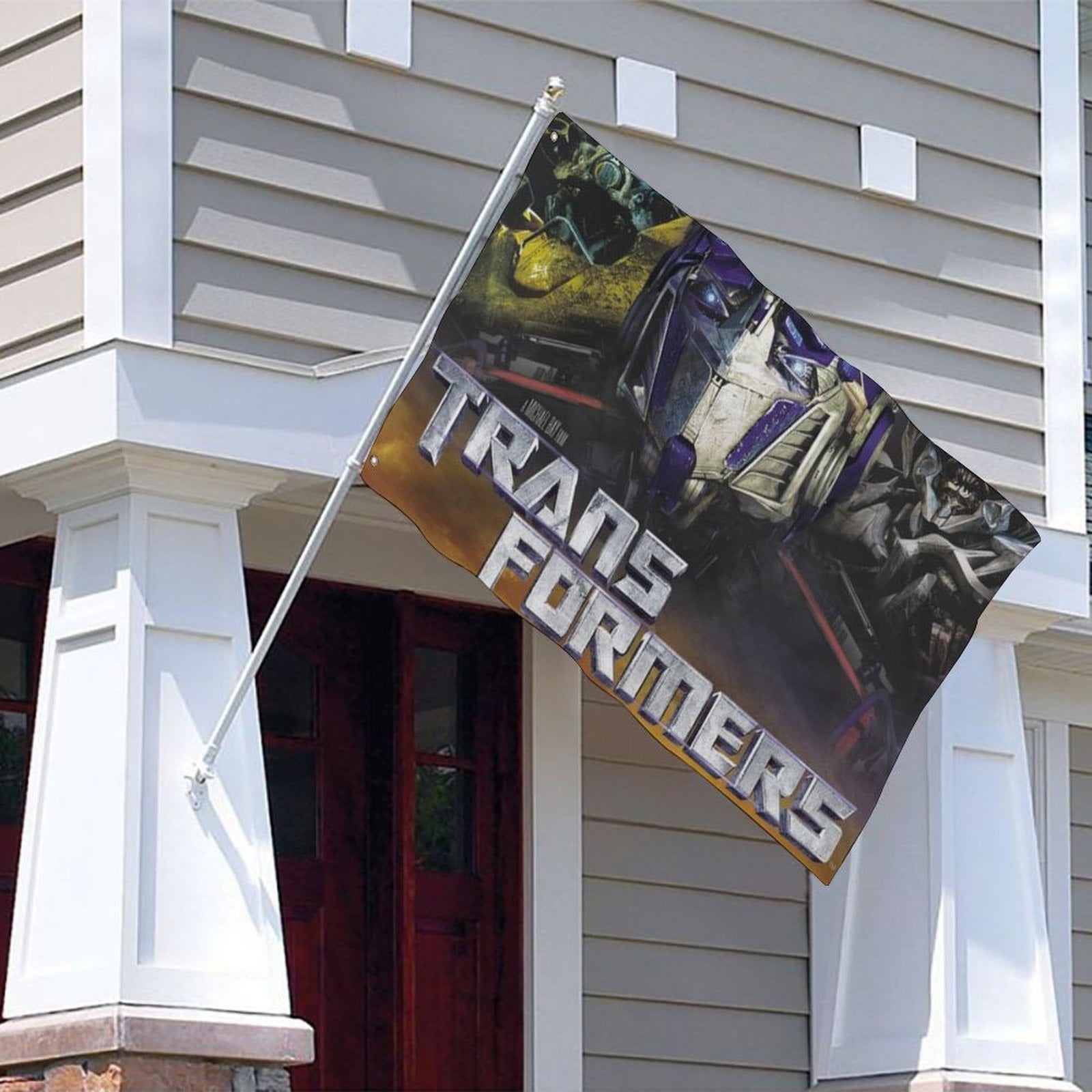 Cartoon Garden Banner - Double-Sided House Outdoor Flag for Yard And ...