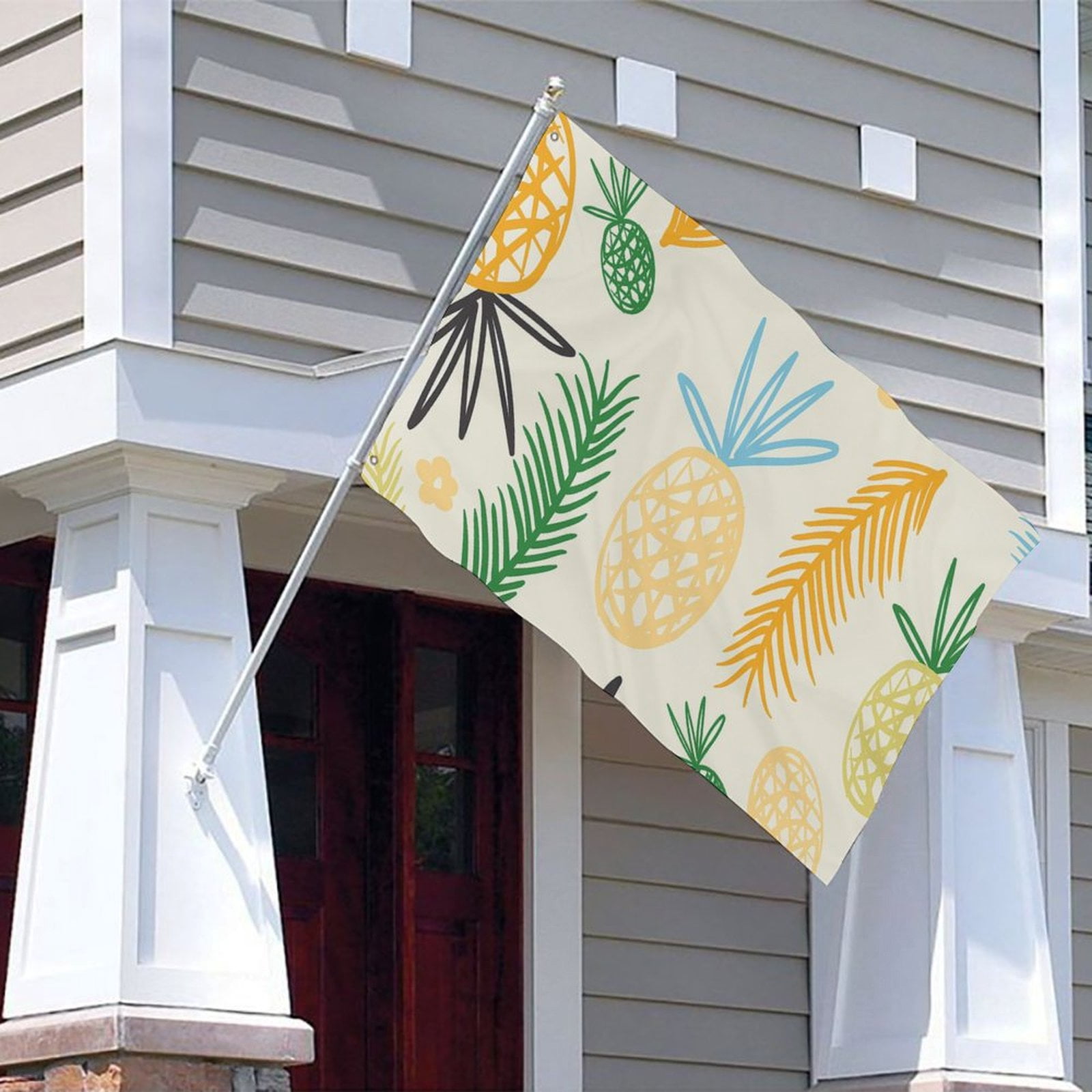 Cartoon Garden Banner - Double-Sided House Outdoor Flag for Yard And ...